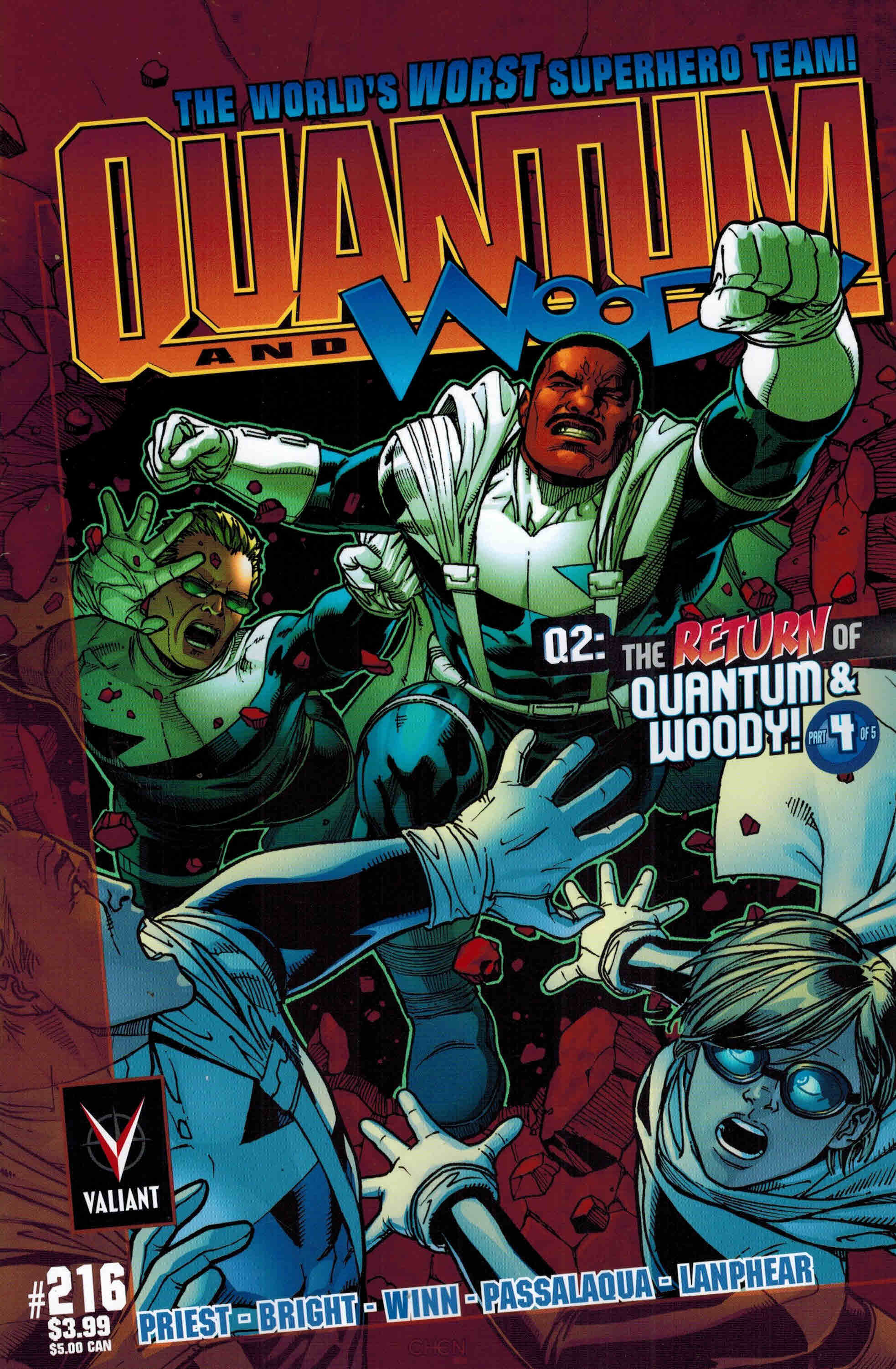 Q2 The Return of Quantum and Woody #4 1:25 Sean Chen Variant Valiant 1 ...