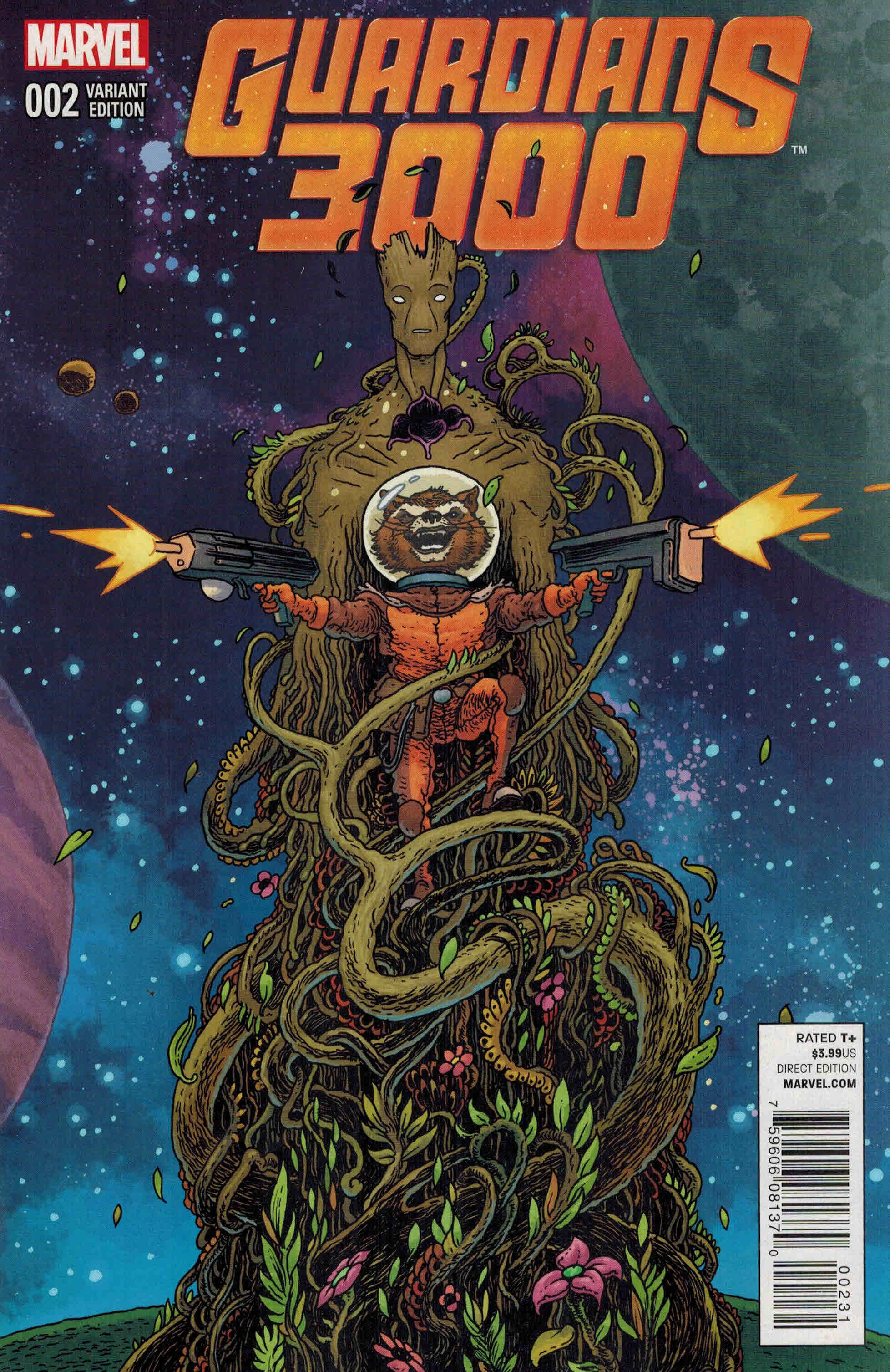 Guardians 3000 #2 Rocket and Groot Variant 1 – Ultimate Comics
