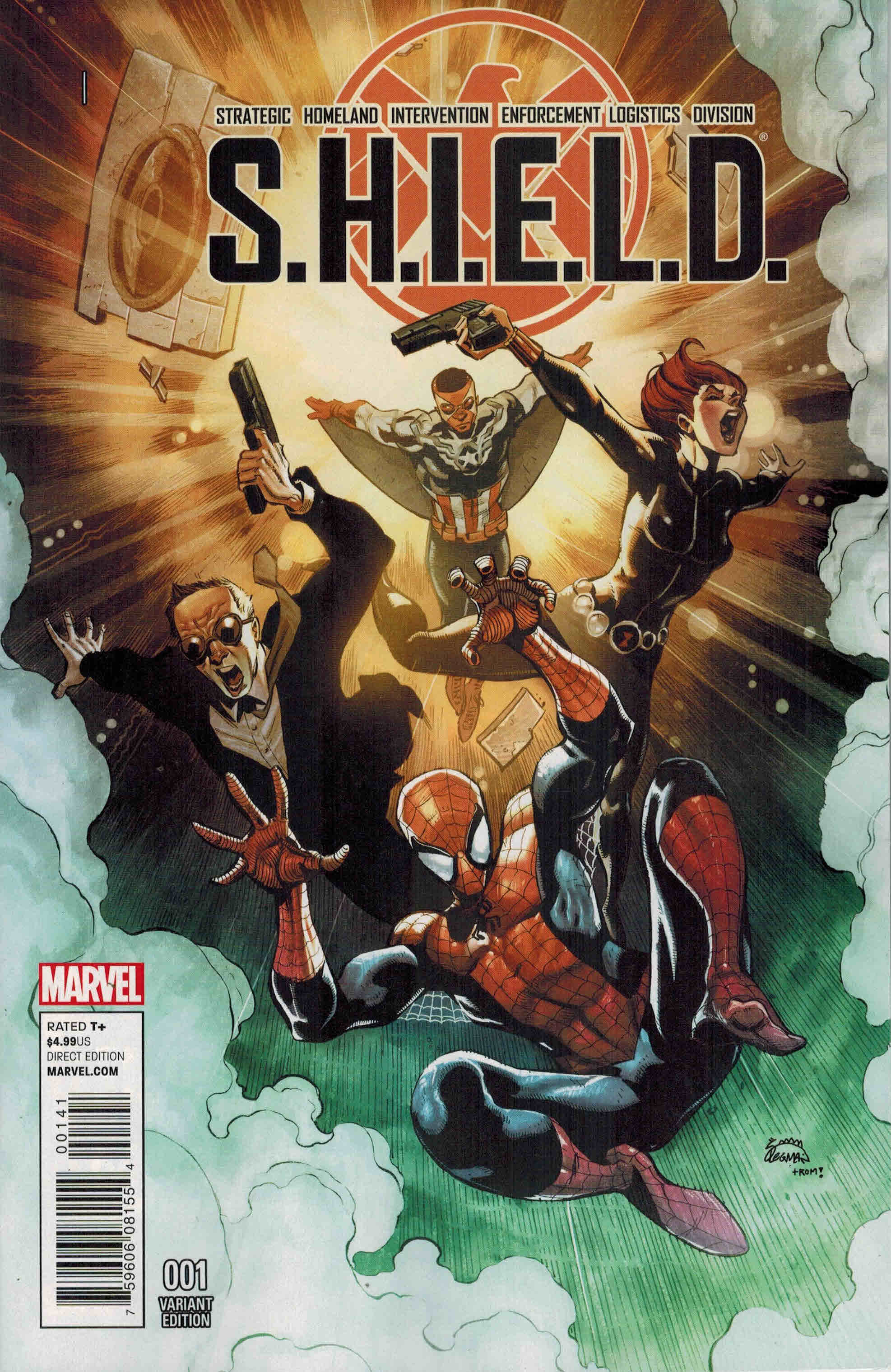 SHIELD #1 1:25 Stegman Young Guns Variant 1 – Ultimate Comics