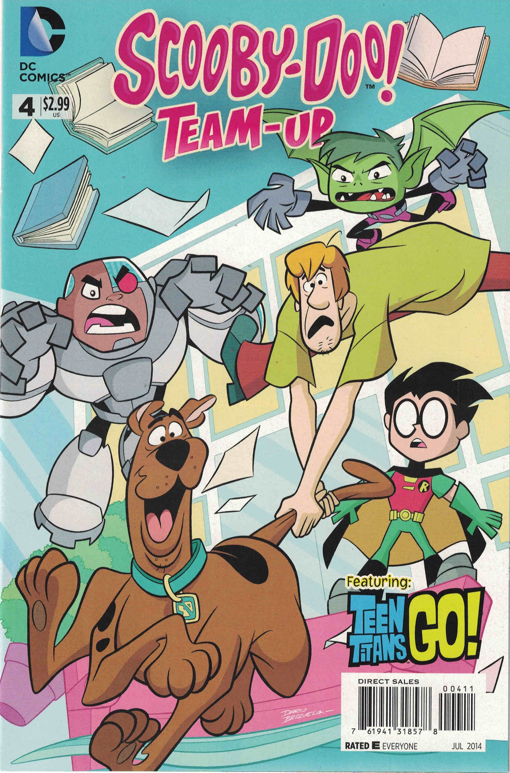 Scooby-Doo Team-Up #4 Featuring Teen Titans Go! DC 2013 1 – Ultimate Comics