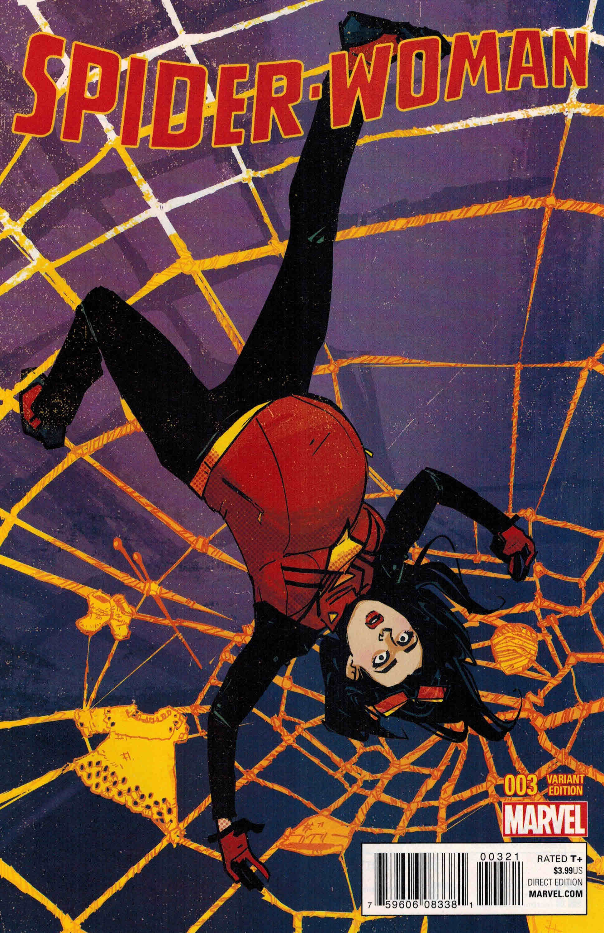 Spider-Woman #3 1:25 Annie Wu Variant Marvel ANAD 2015 1 – Ultimate Comics