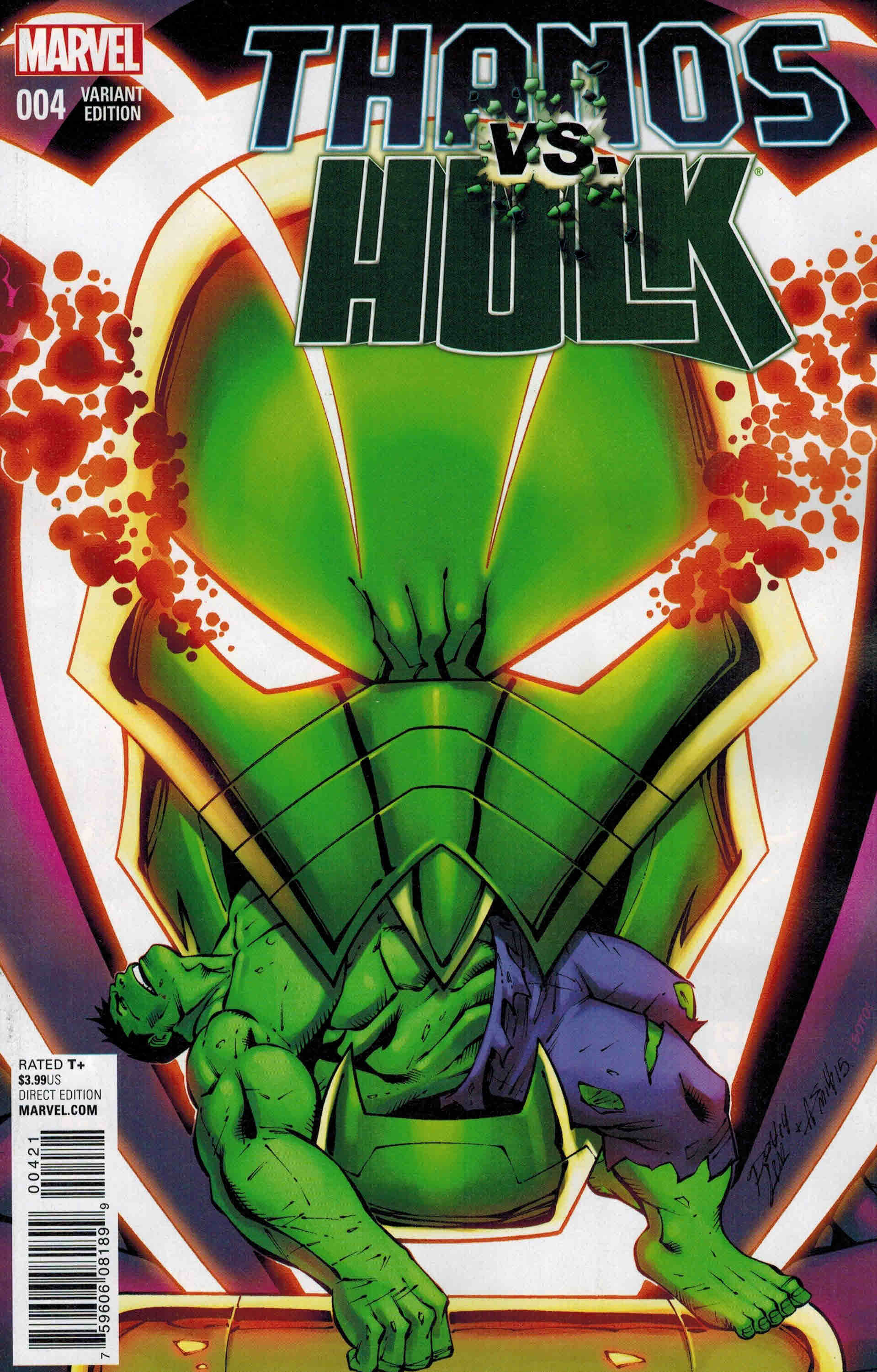 Thanos vs Hulk #4 1:25 Ron Lim Variant Marvel 1 – Ultimate Comics