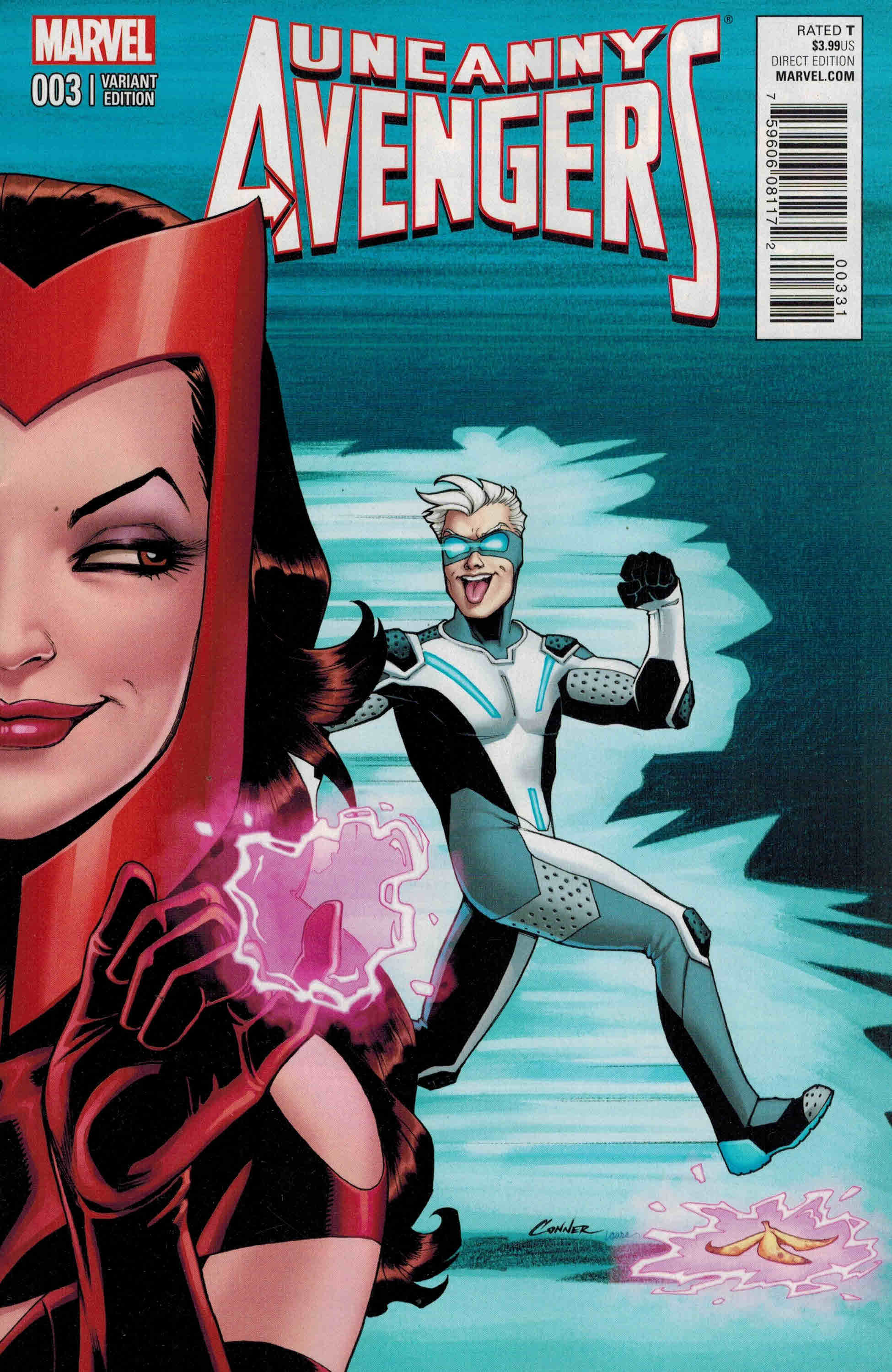 Uncanny Avengers #3 Amanda Conner Women of Marvel Variant ANMN 1 ...