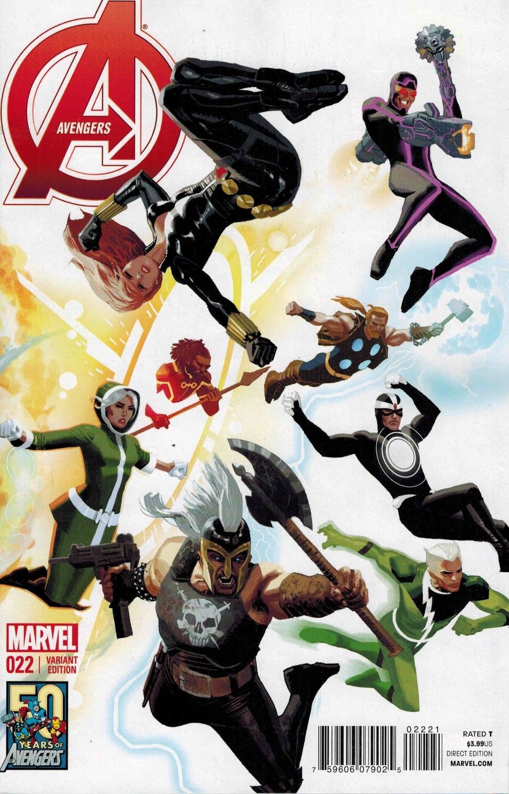 Avengers #22 Daniel Acuna Anniversary Variant 1 – Ultimate Comics