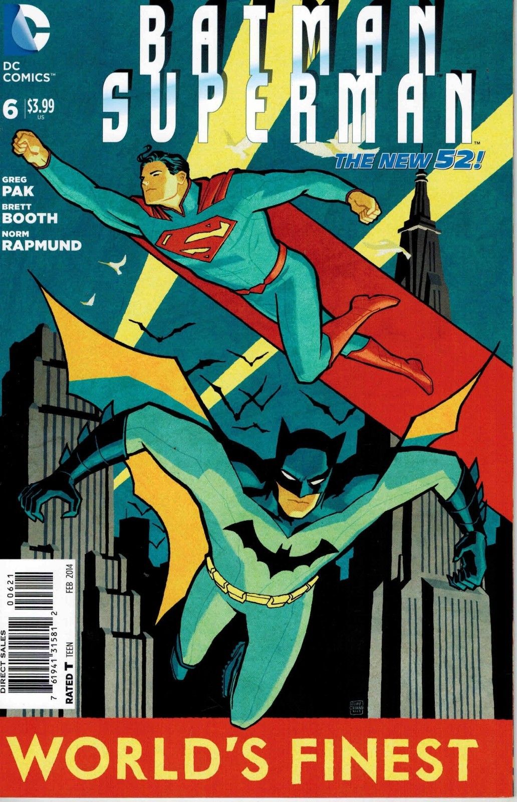 Batman / Superman #6 Cliff Chiang Variant 1 – Ultimate Comics