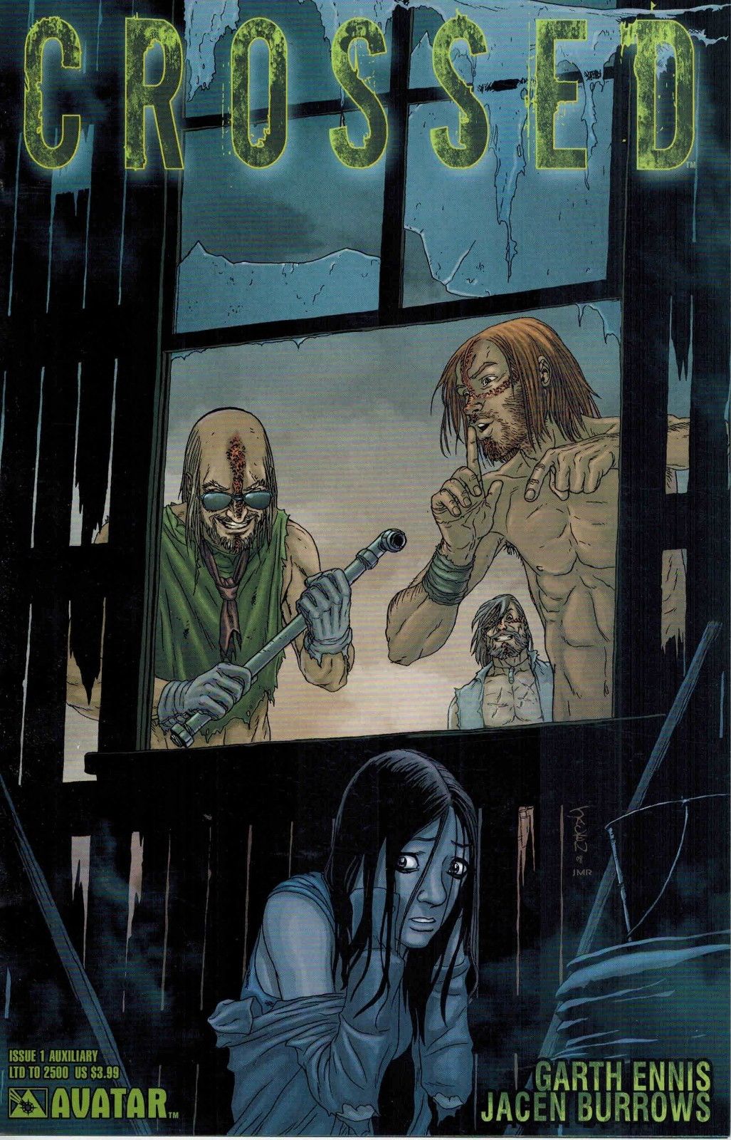Crossed #1 Auxiliary Variant 1 – Ultimate Comics
