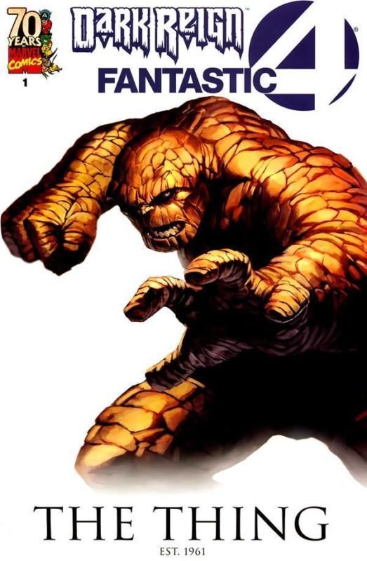 Dark Reign Fantastic Four #1 The Thing Variant 1 – Ultimate Comics