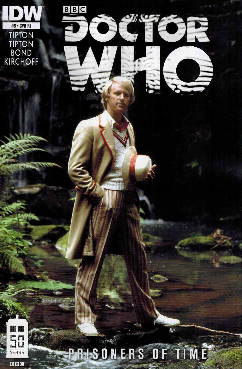 Doctor Who: Prisoners of Time #5 5th Doctor Peter Davison Photo Variant ...