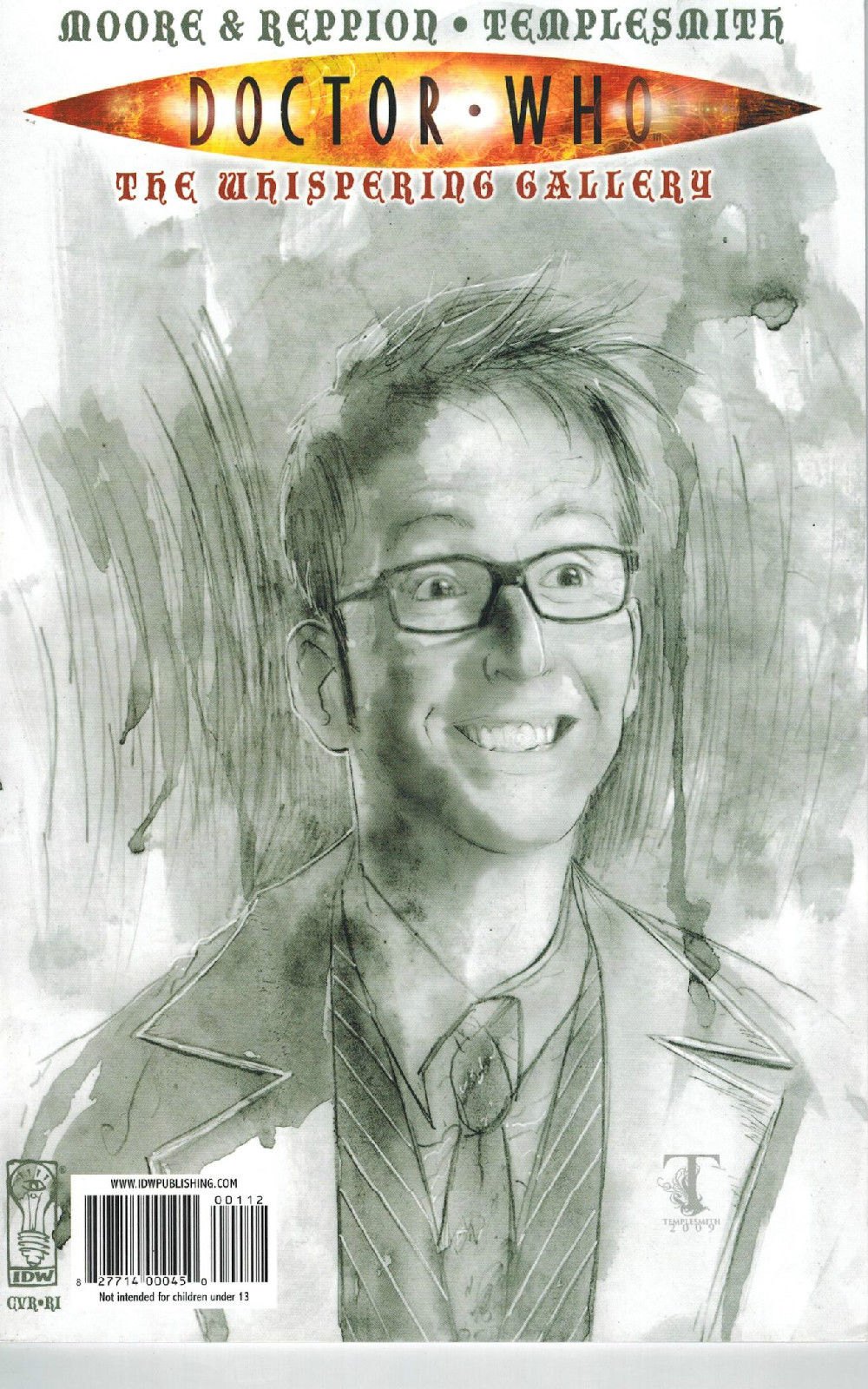 Doctor Who: The Whispering Gallery #1 Ben Templesmith Sketch Variant 1 ...