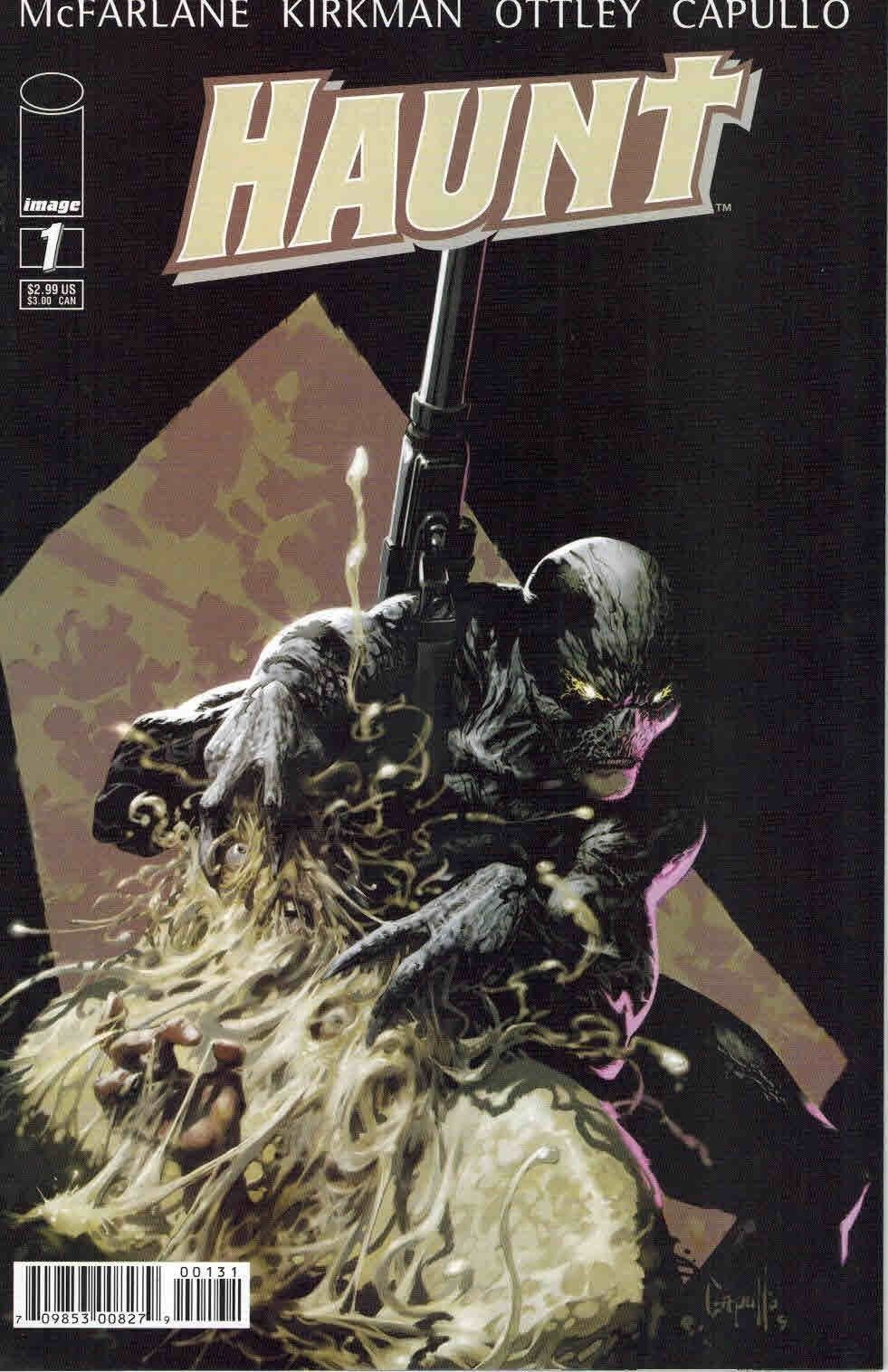 Haunt #1 1:25 Greg Capullo Variant Image 2009 Robert Kirkman Todd ...