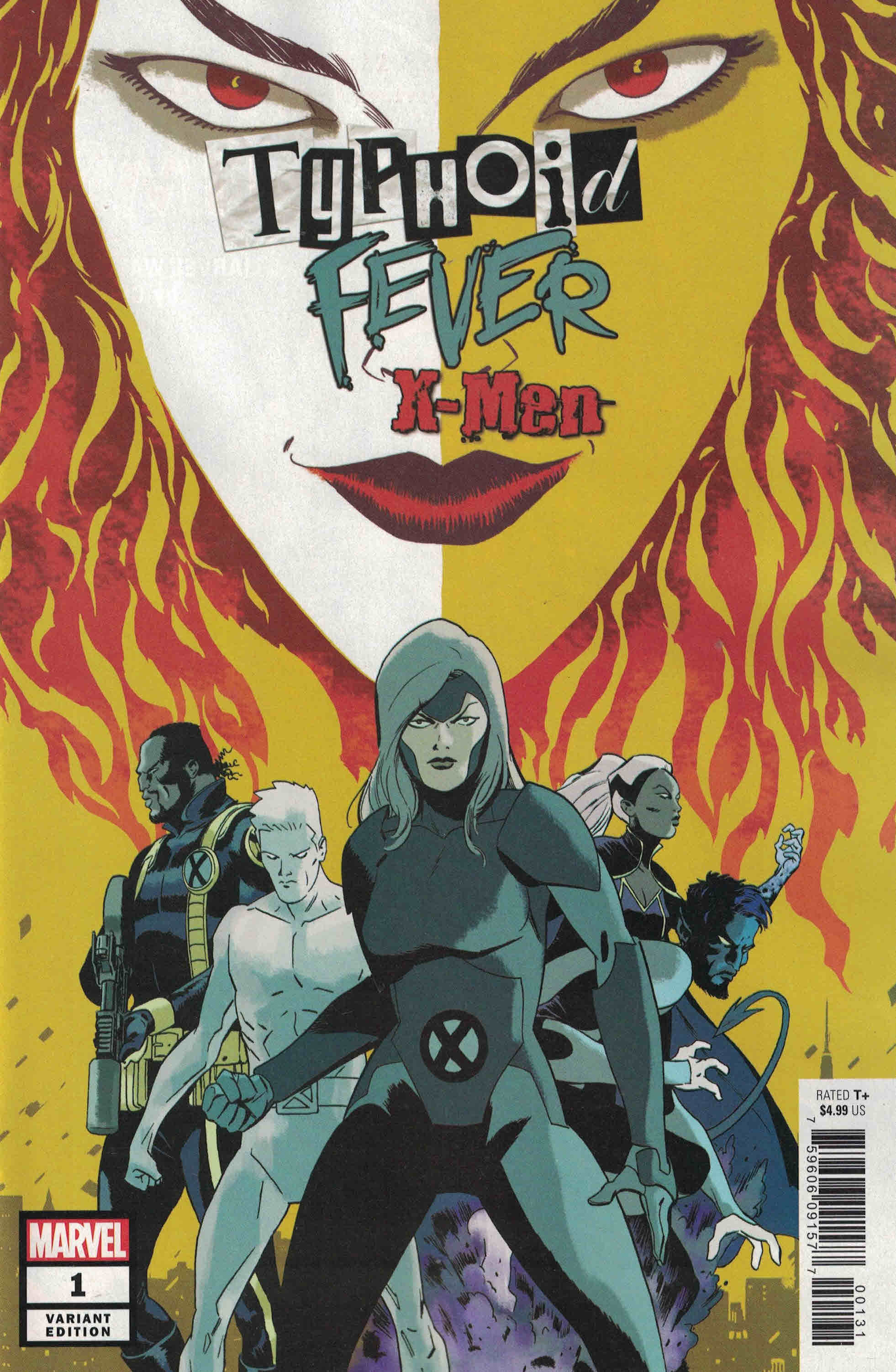 Typhoid Fever X-Men #1 1:25 Marcos Martin Variant Marvel 2018 Mary 1 ...