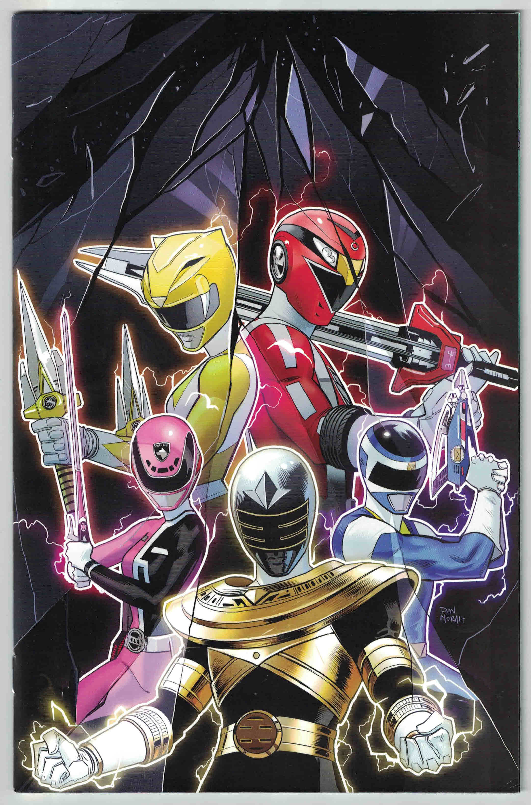 Mighty Morphin Power Rangers 2018 Annual #1 1:10 Mora Variant VF/NM 1 ...