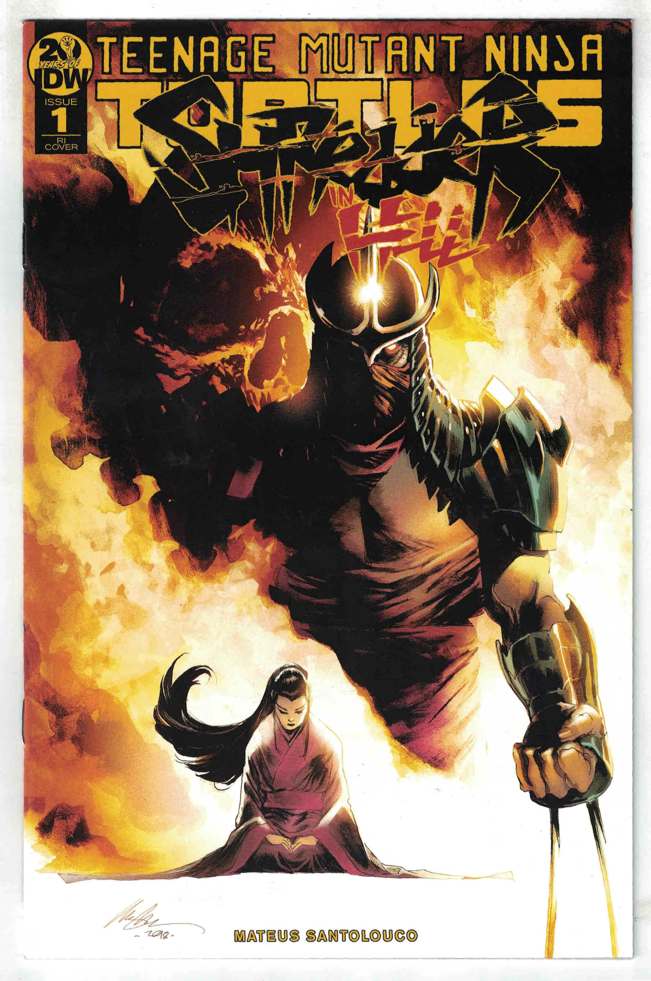 Teenage Mutant Ninja Turtles Shredder in Hell #1 1:10 Variant IDW TMNT ...
