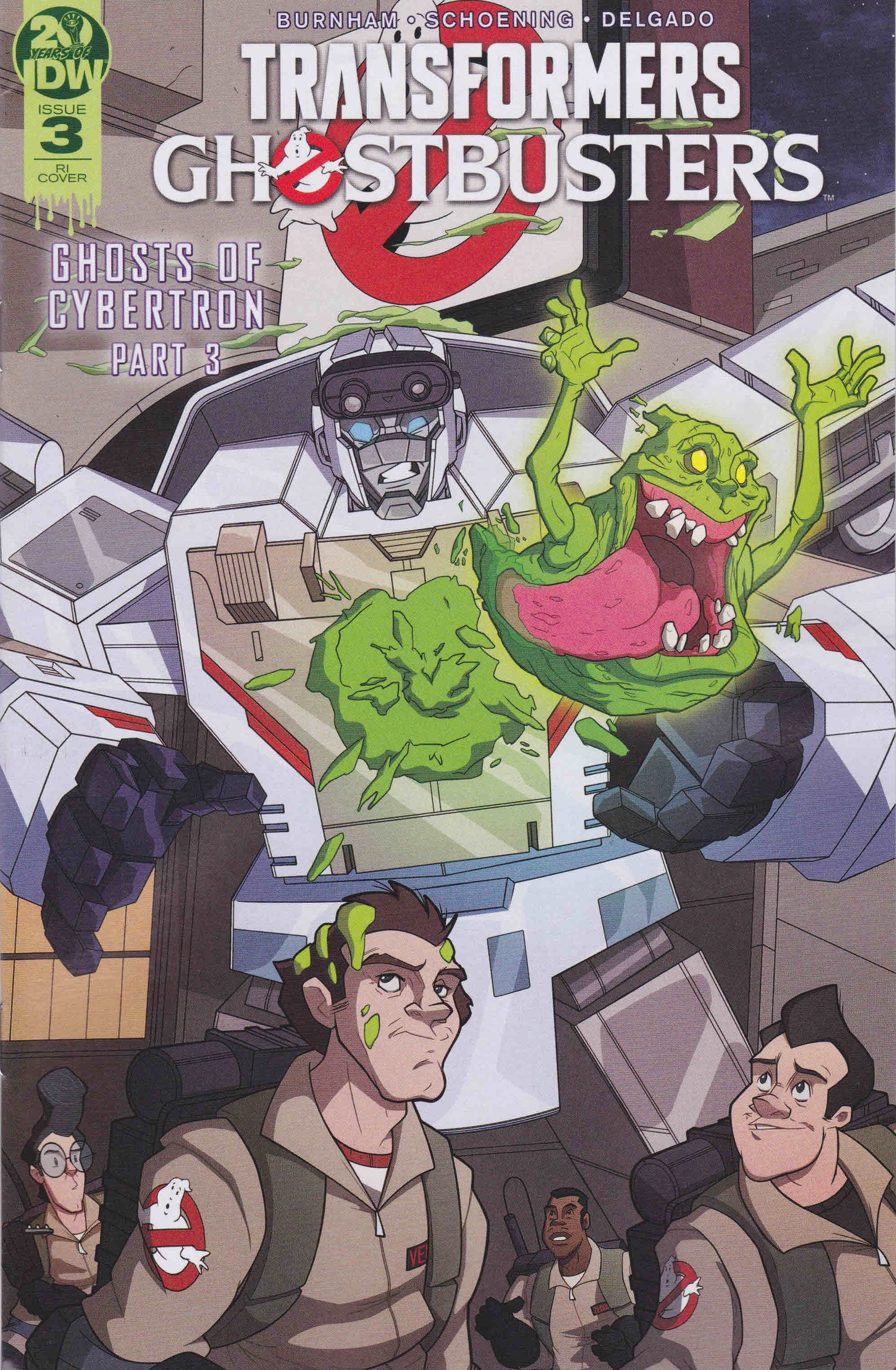 Transformers Ghostbusters #3 1:10 Philip Murphy Ectotron Variant 2019 1 ...