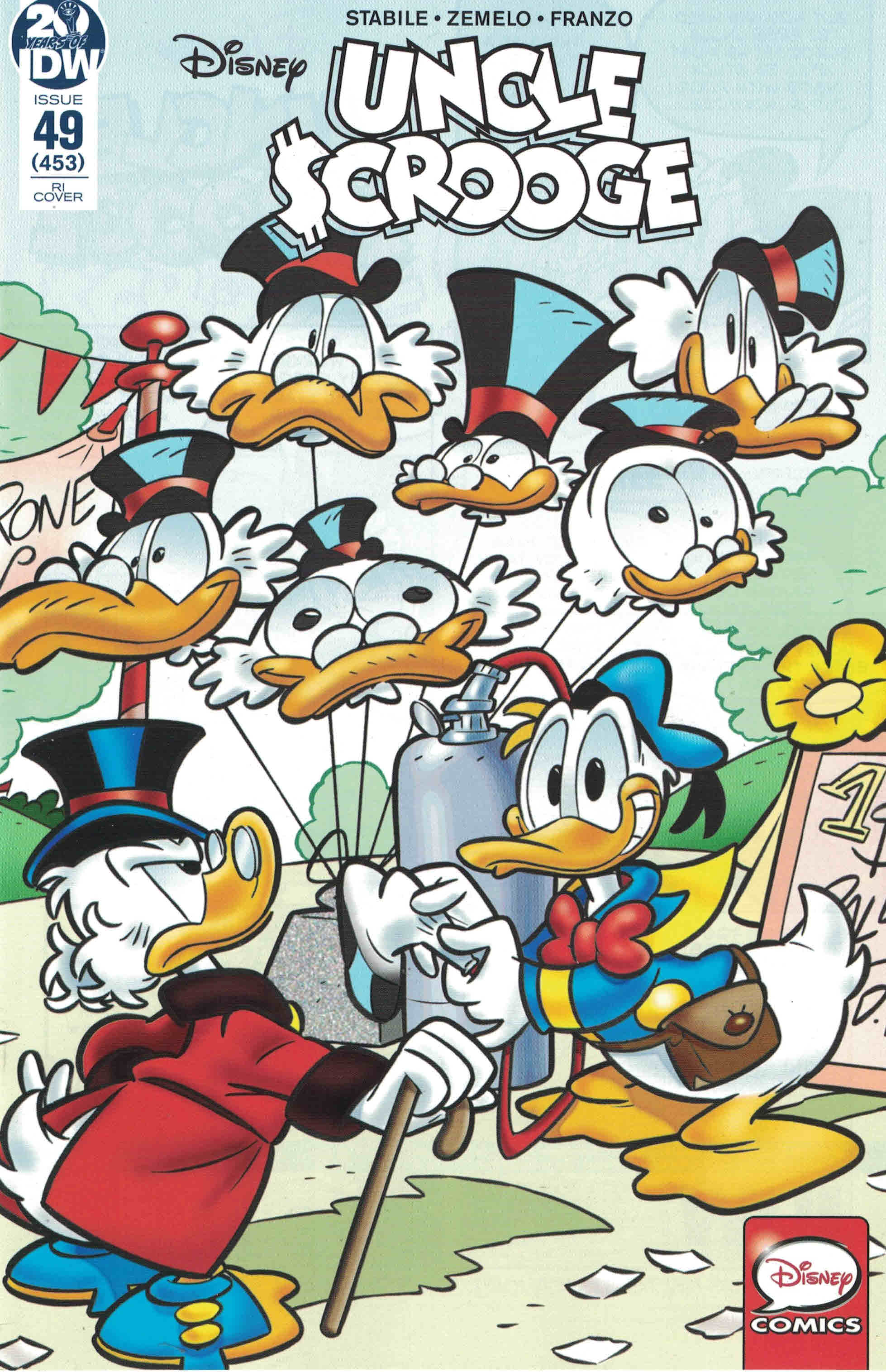 Uncle Scrooge #49 1:10 Stefano Intini Variant IDW 2015 Disney Donald ...