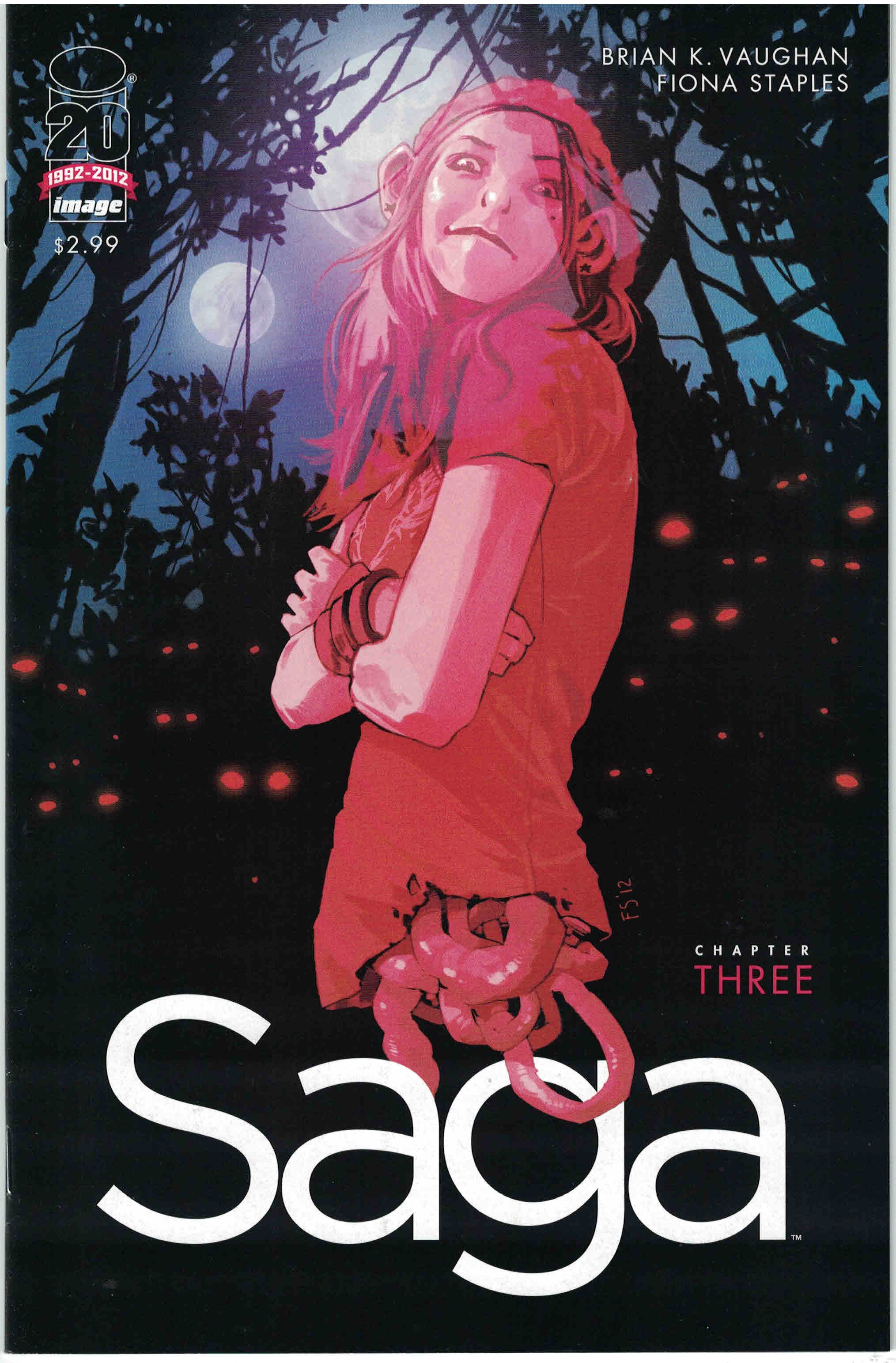 Saga #3 First Print Cover A Image Comics 2012 BIR NM Brian K Vaughan 1 ...