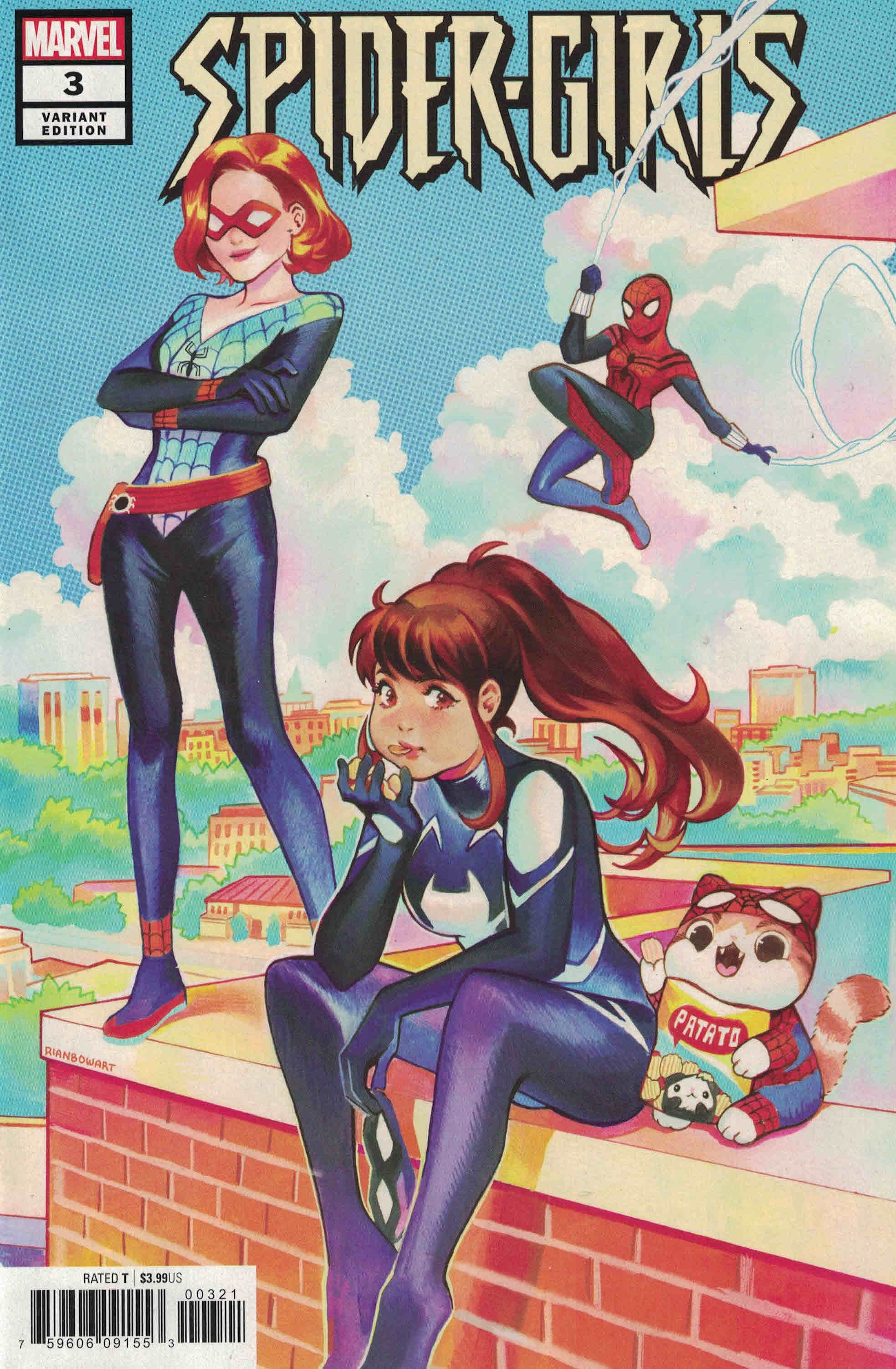 Spider-Girls #3 1:25 Rian Gonzales Variant Marvel 2018 1 – Ultimate Comics