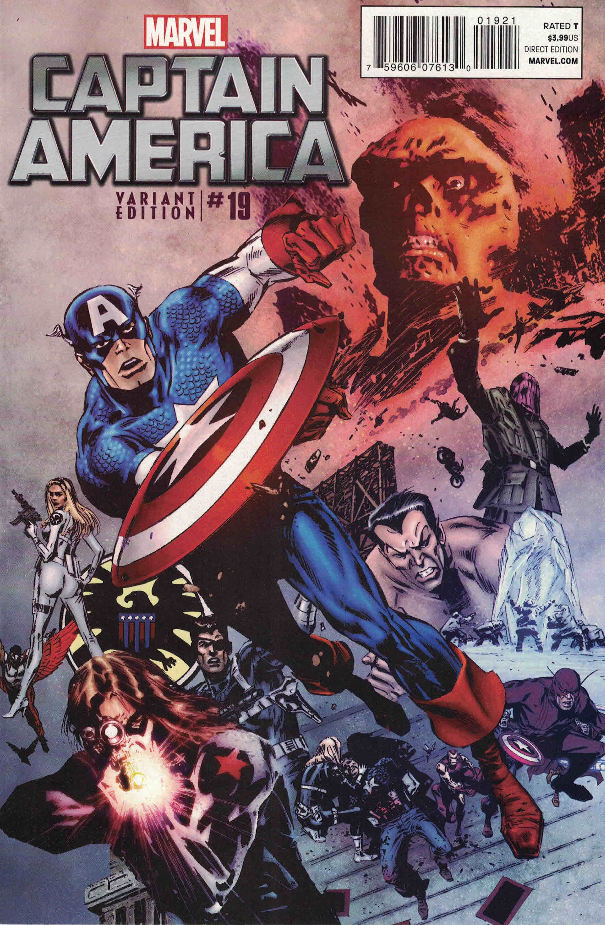 Captain America #19 Final Issue Epting Variant Brubaker Marvel 2011 1 ...