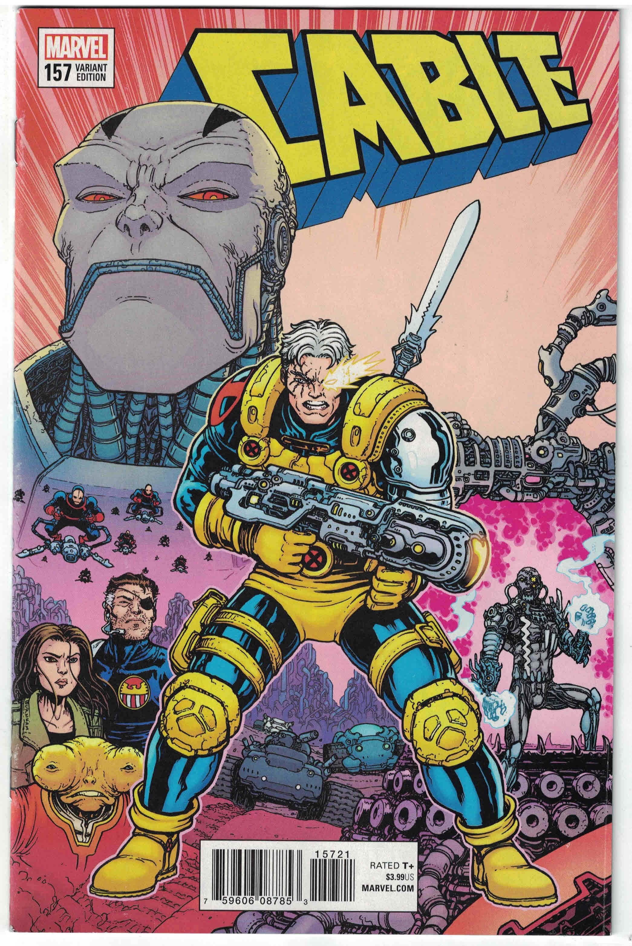 Cable #157 1:25 Chris Burnham Variant Marvel Legacy VF/ NM 1 – Ultimate ...