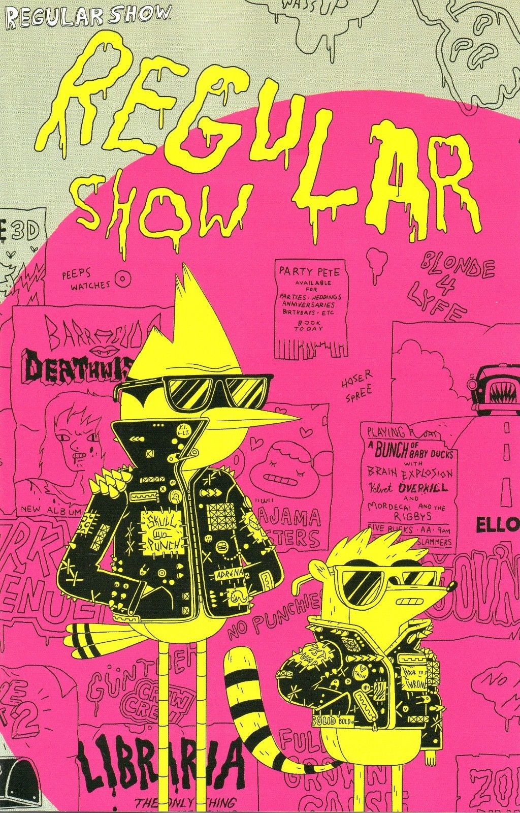 Regular Show #9 Cover D Michael DeForge Variant 1 – Ultimate Comics