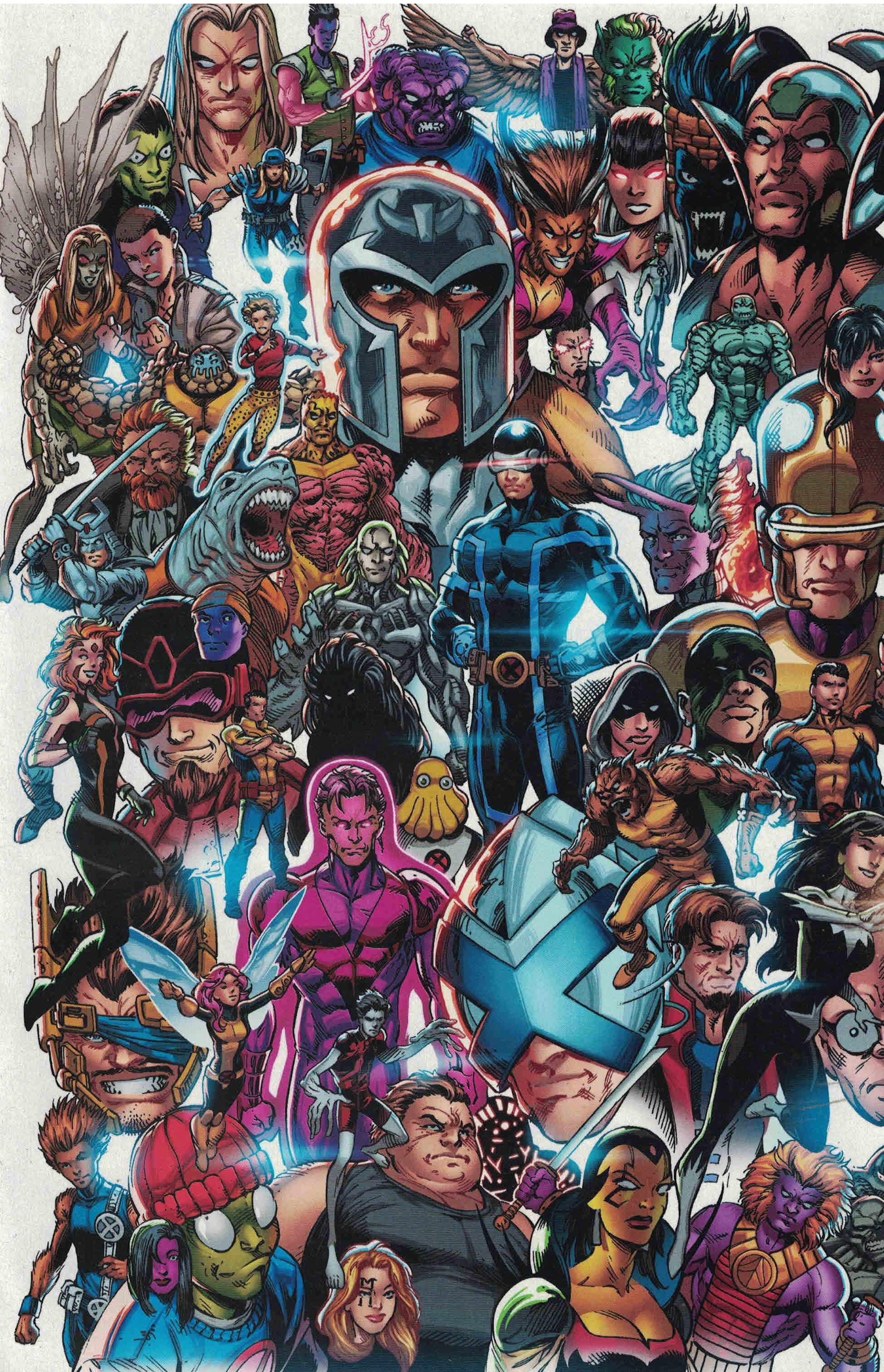 X-Men #1 Mark Bagley Every Mutant Ever Variant Marvel 2019 Jonathan ...