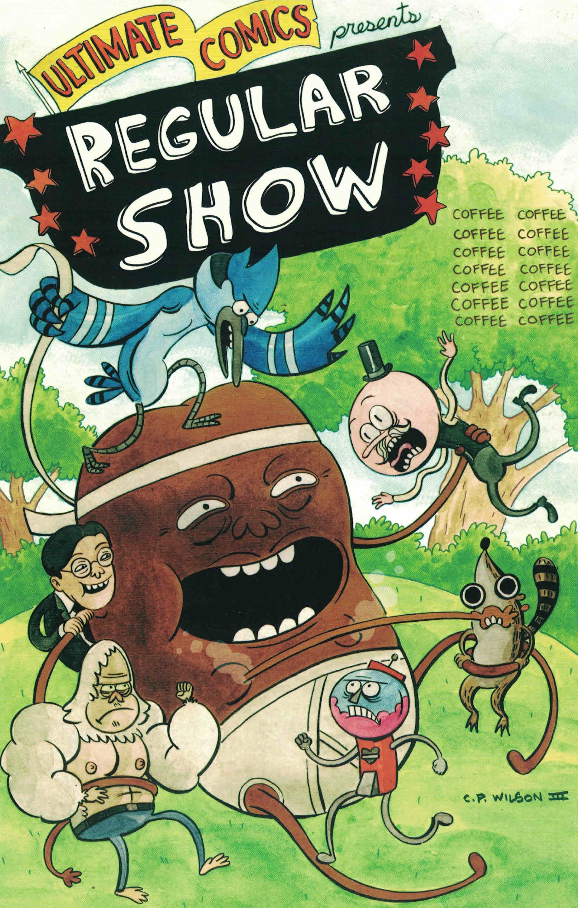Regular Show #1 Ultimate Comics Justice League Blank Cover Variant CP ...