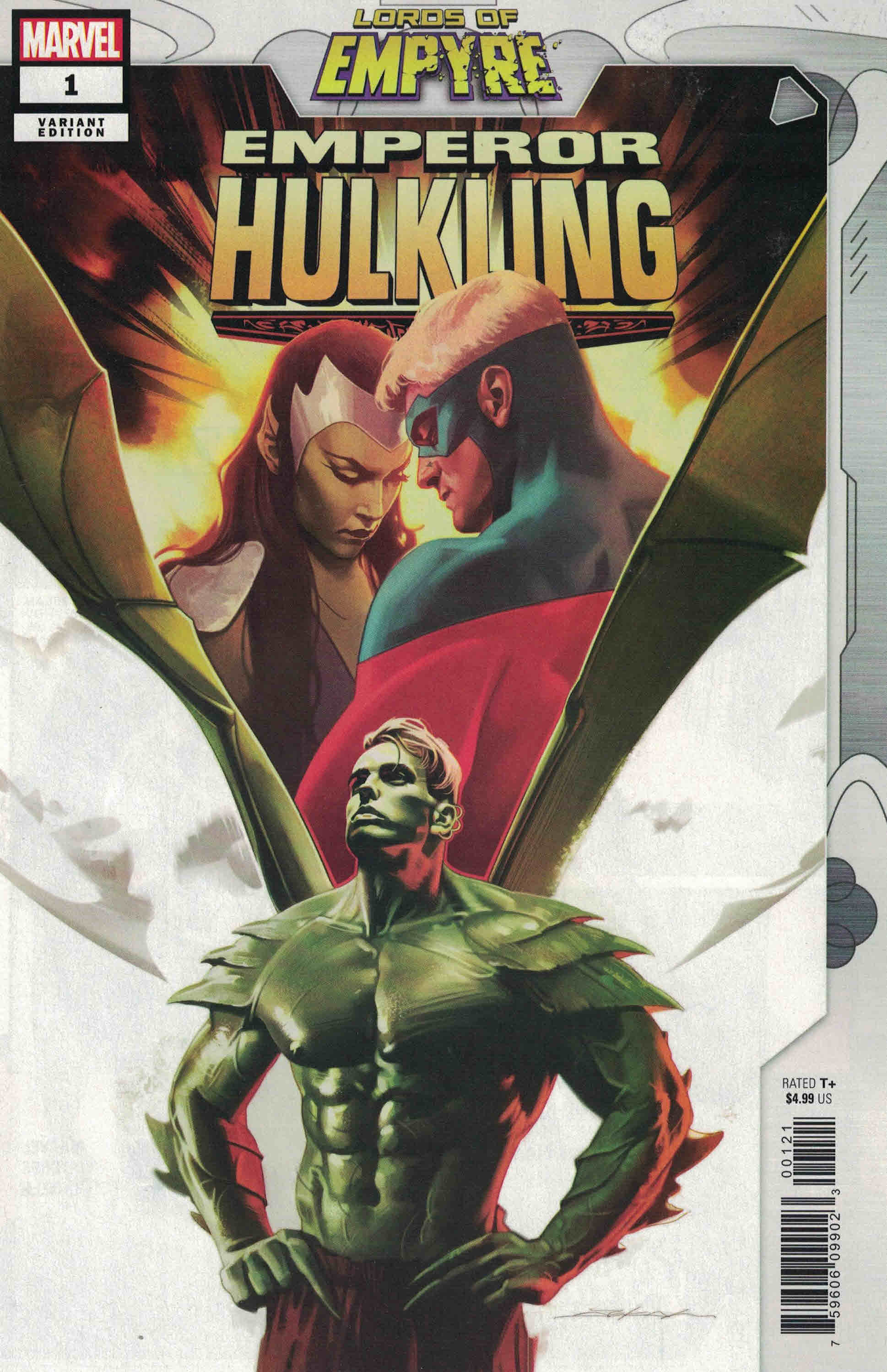 Lords of Empyre Emperor Hulkling #1 1:50 Jeff Dekal Variant Marvel 2020 ...