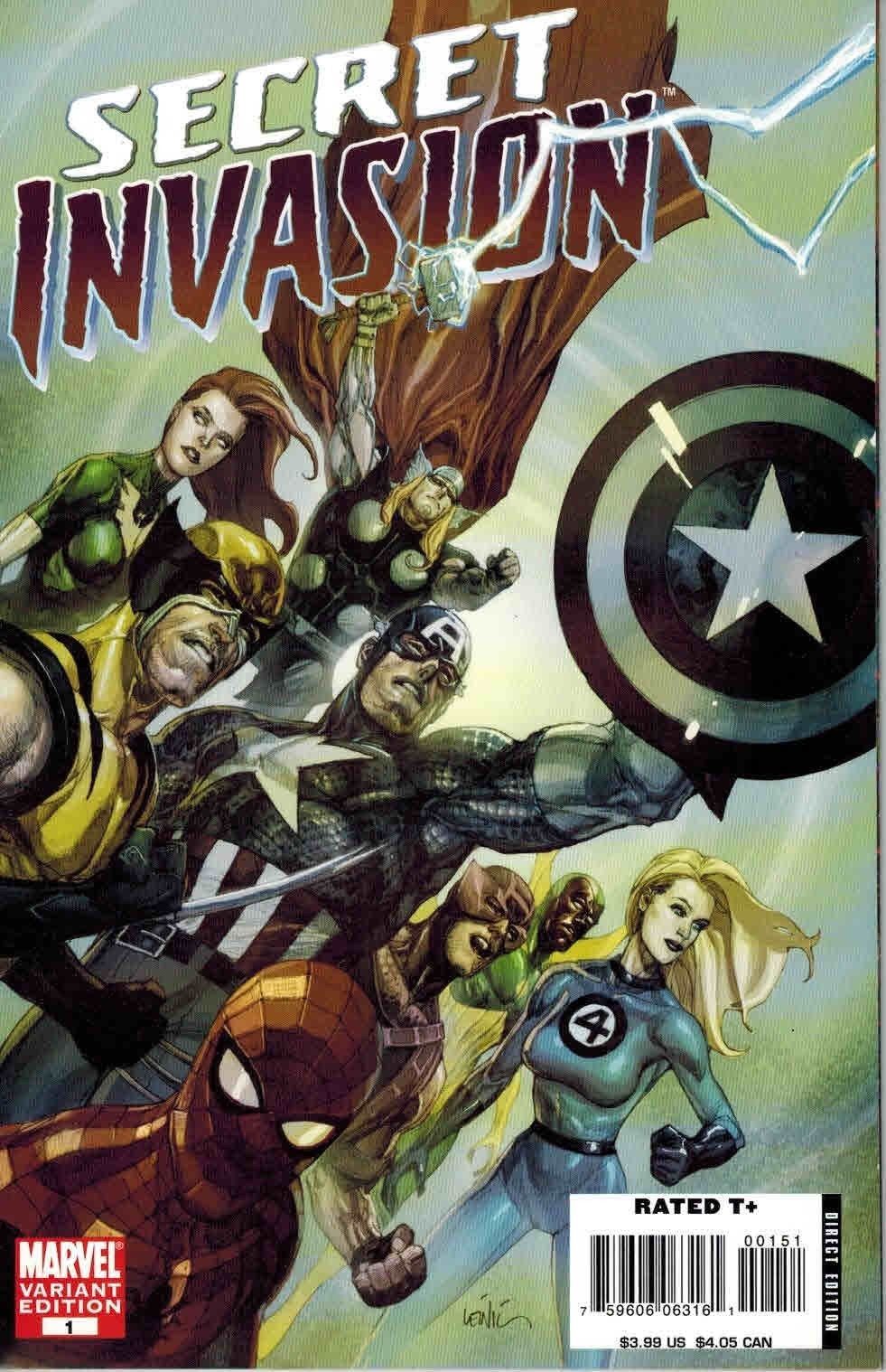 Secret Invation #1 Leinil Yu Variant 1 – Ultimate Comics