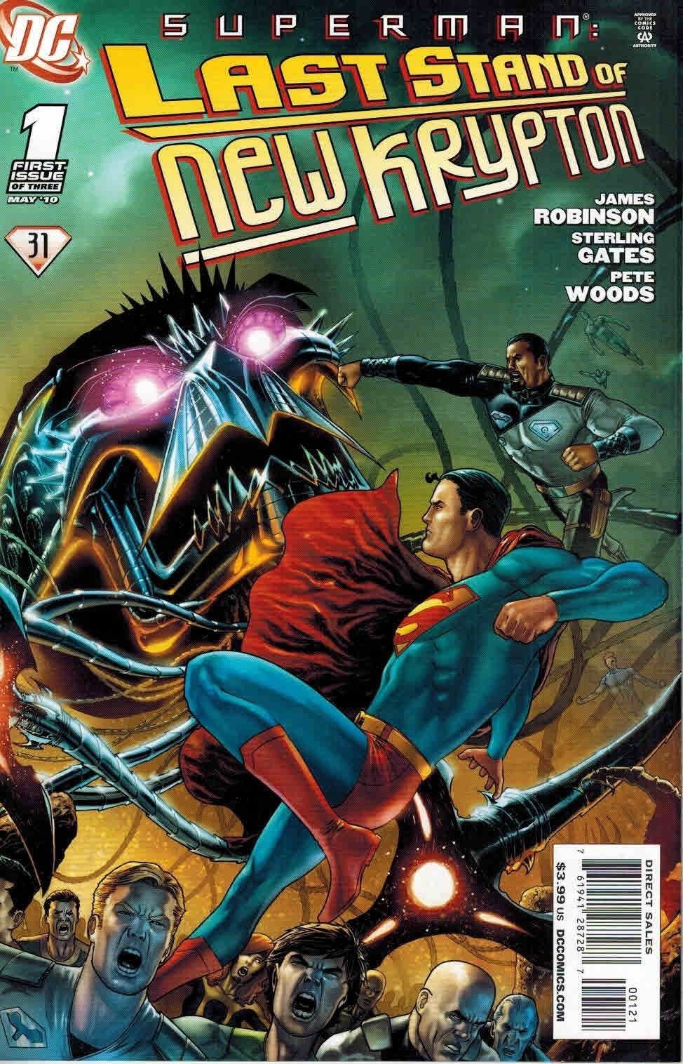 Superman: Last Stand of New Krypton #1 Marcos Marz Variant 1 – Ultimate ...