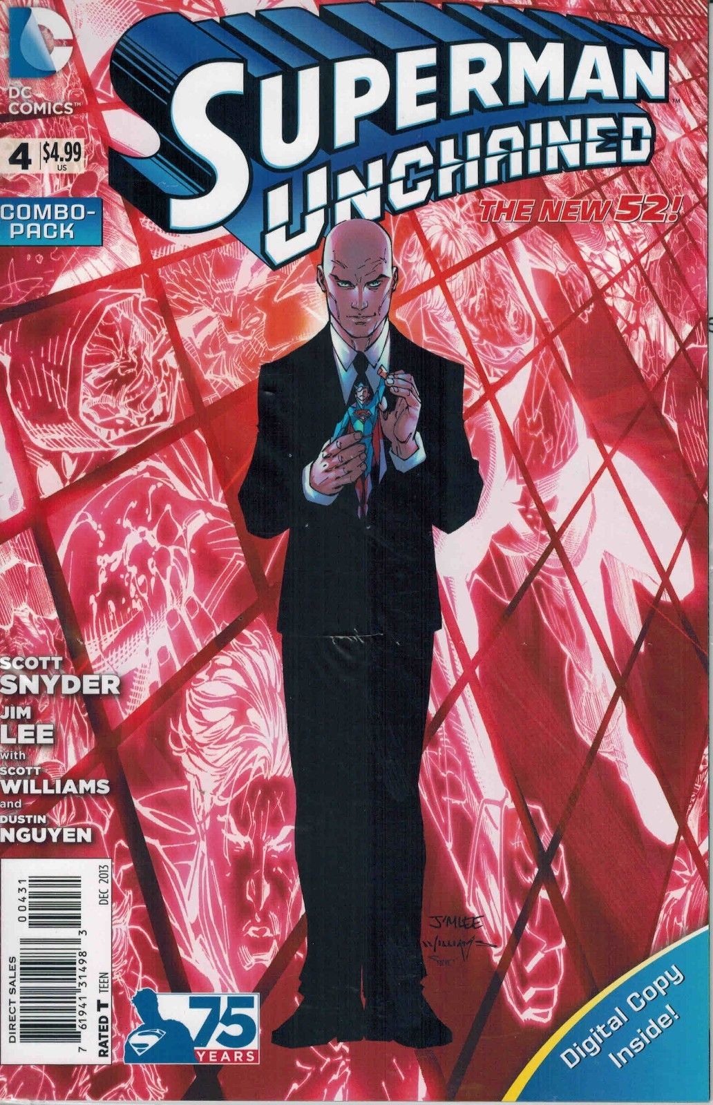 Superman Unchained Jim Lee Digital Combo Pack Variant 1 – Ultimate Comics