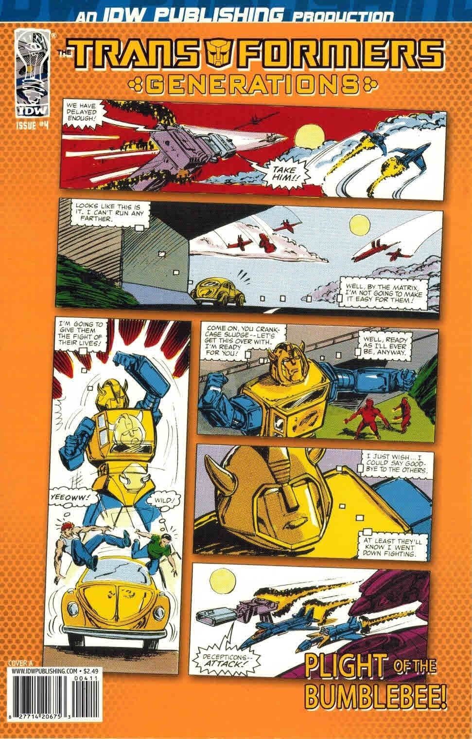 Transformers: Generations #4 Cover A Retro Art Variant 1 – Ultimate Comics