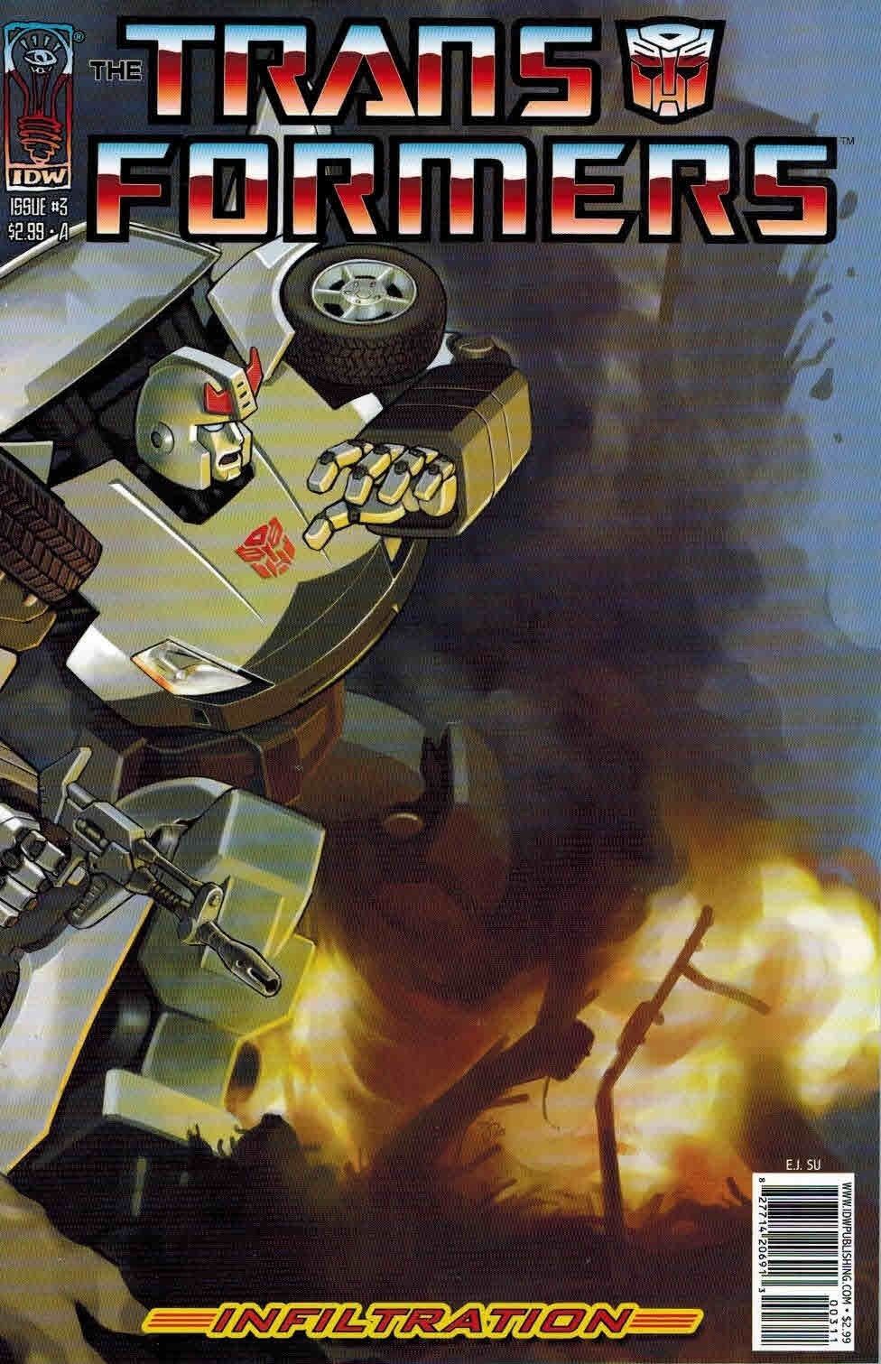 Transformers: Infiltration #3 A Variant 1 – Ultimate Comics
