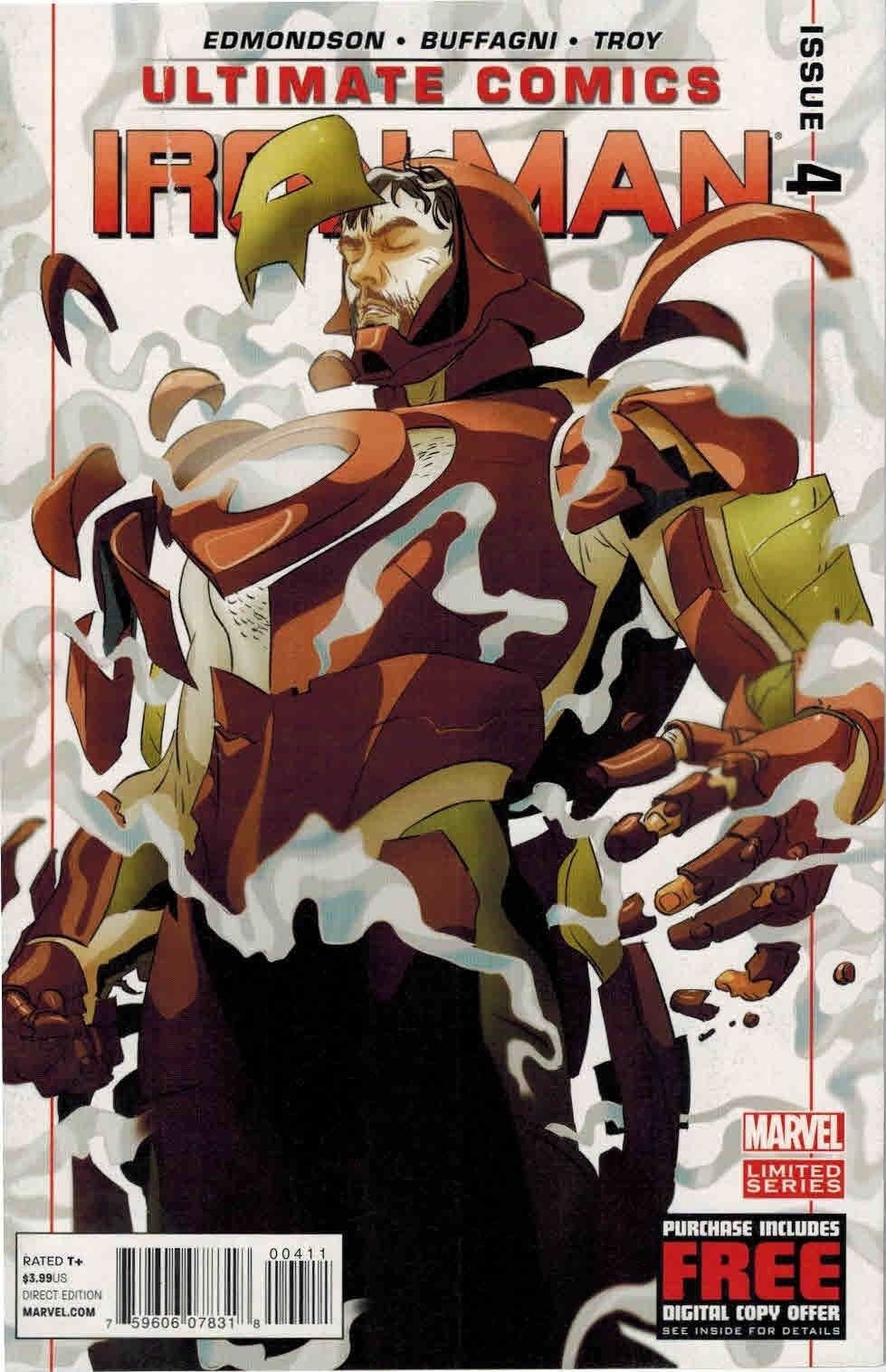 Ultimate Comics Iron Man #4 Newsstand Variant 1 – Ultimate Comics