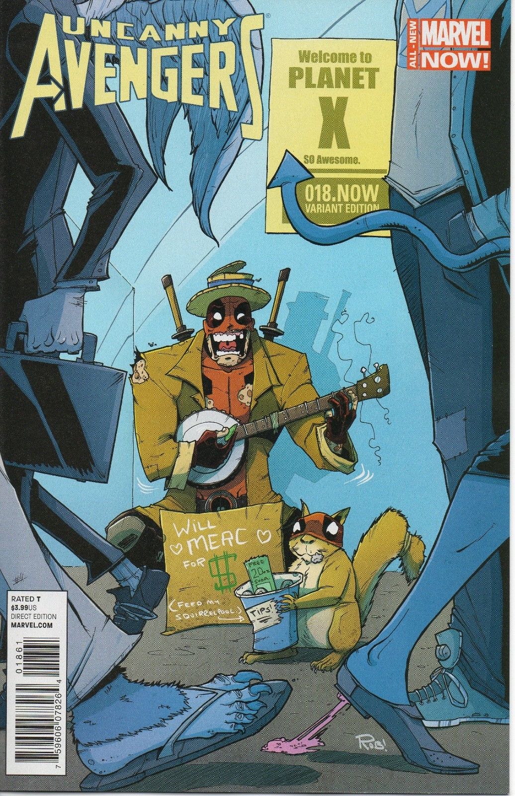 Uncanny Avengers #18 Deadpool Variant 1 – Ultimate Comics