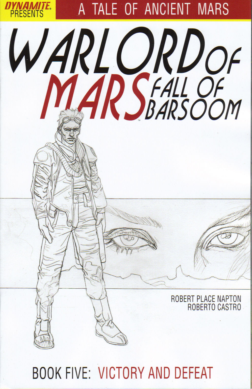 Warlord of Mars: Fall of Barsoom #5 Jusko 1:10 Black and White Variant ...