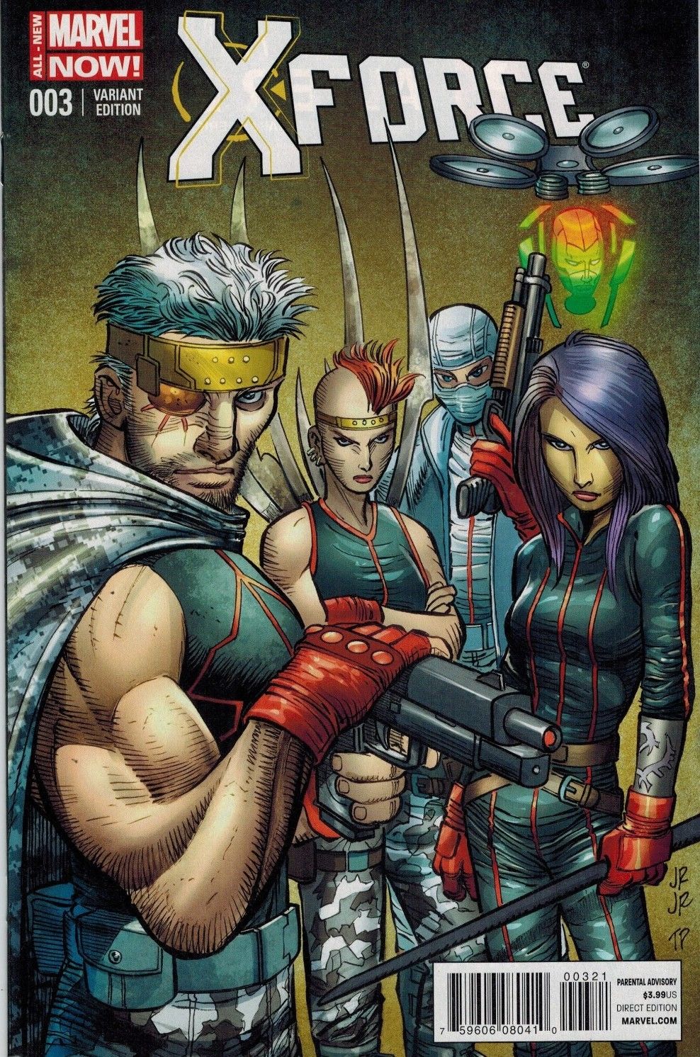 X-Force #3 All New Marvel Now 1:50 John Romia Jr, Variant 1 – Ultimate ...