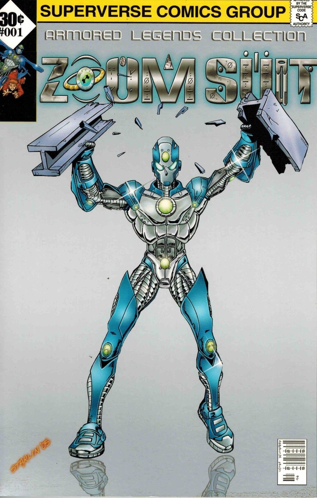 Zoom Suit #1 Silver Jim Starlin Variant 1 – Ultimate Comics