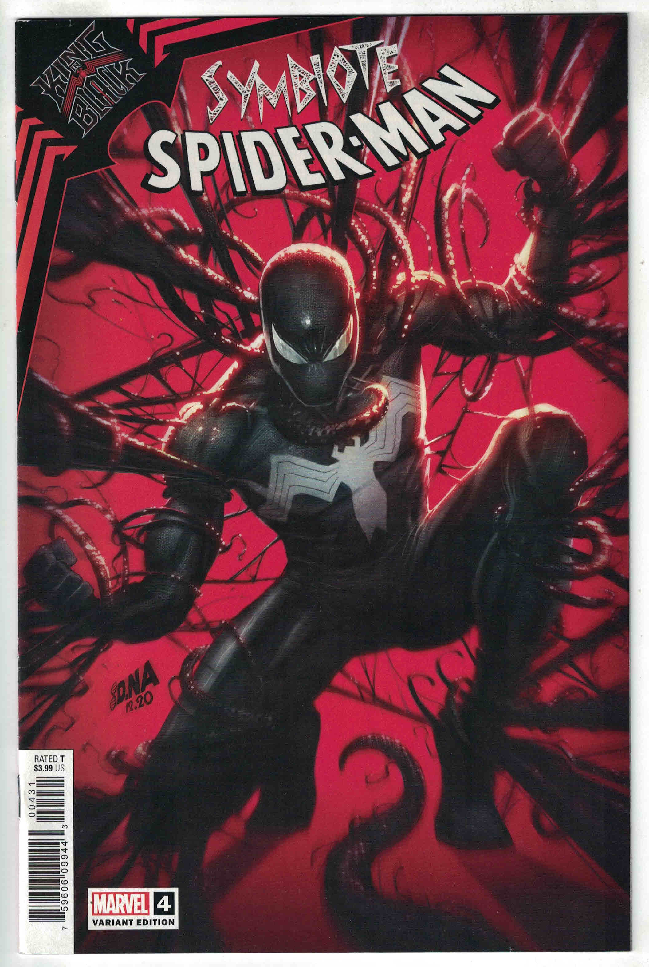 Symbiote Spider-Man King in Black #4 1:25 Nakayama Marvel 2020 VF/NM – Ultimate Comics
