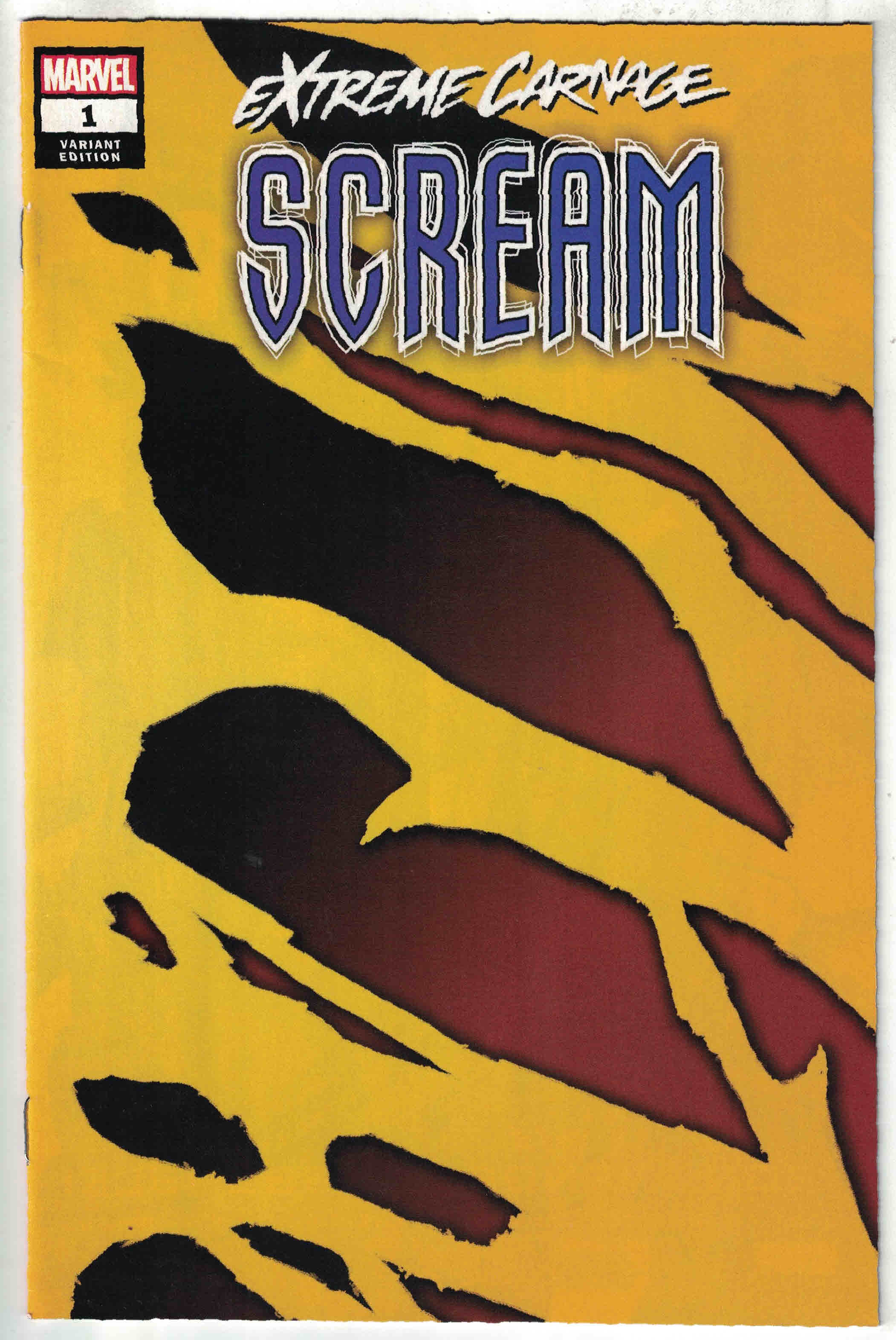 Extreme Carnage Scream #1 1:50 Wraparound Symbiote Variant Marvel 2021 ...