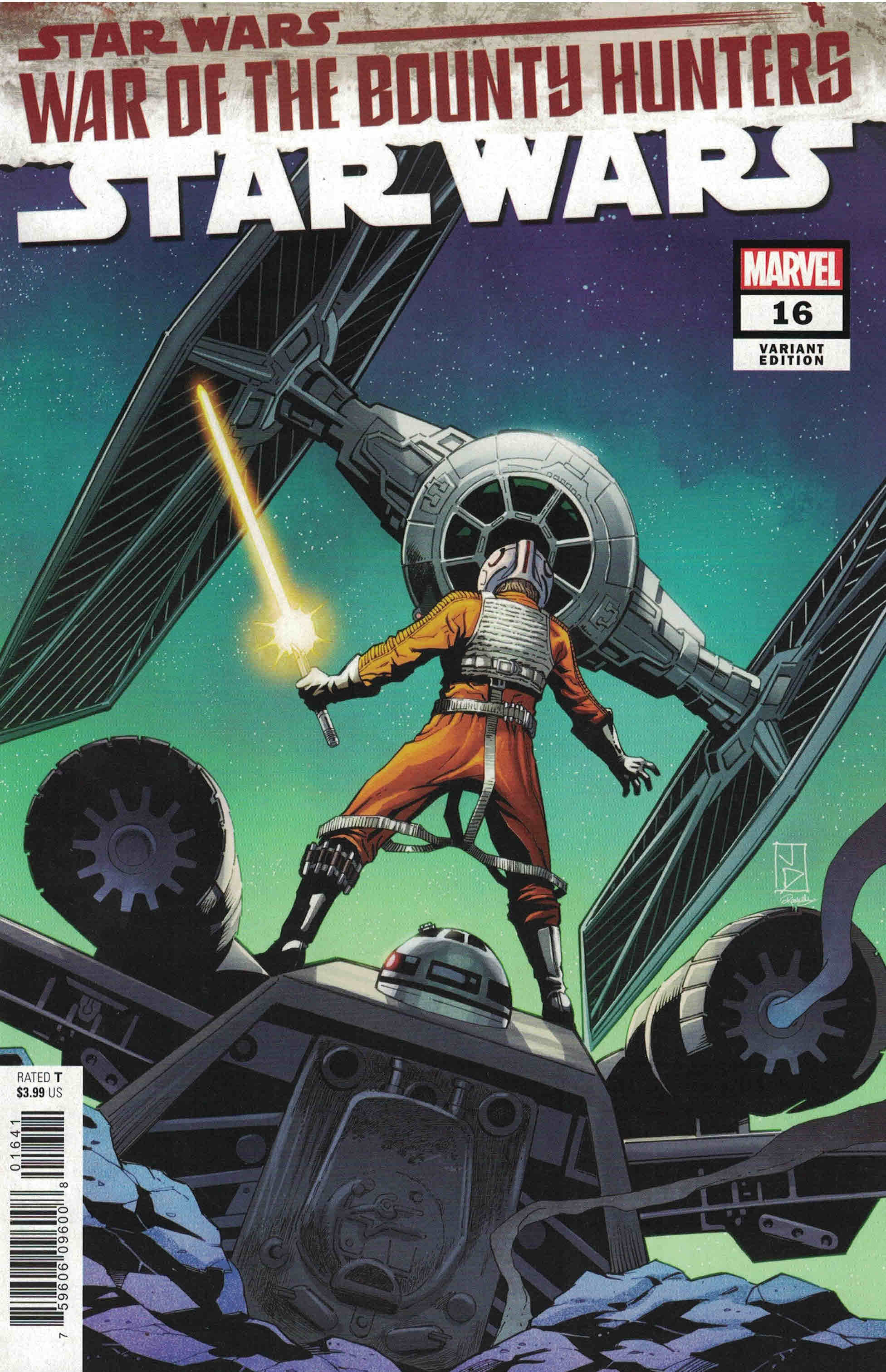 Star Wars #16 1:25 Jan Duursema Variant Marvel 2020 War of the Bounty ...