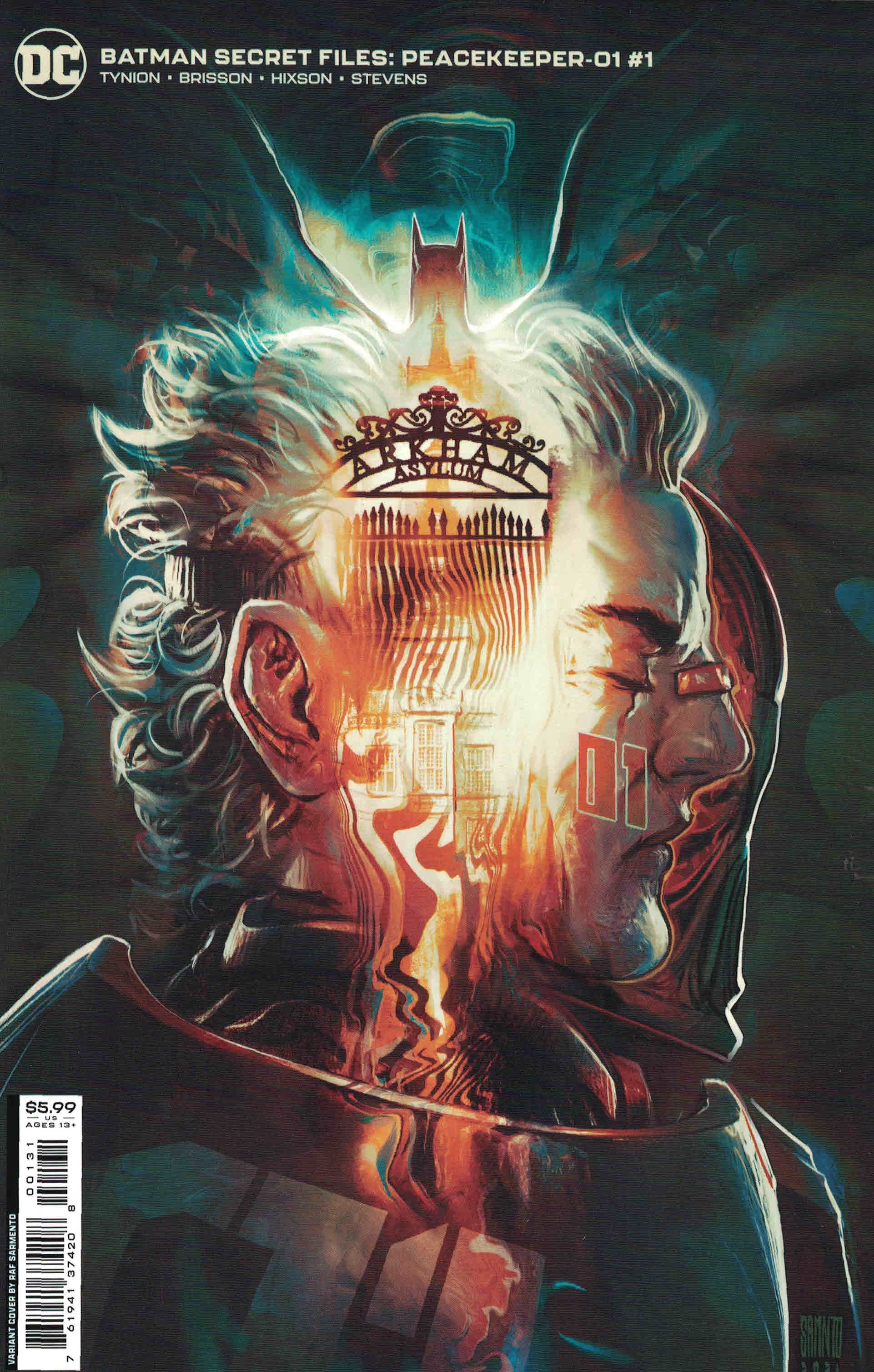 Batman Secret Files Peacekeeper-01 #1 1:25 Sarmento Variant Tynion IV ...