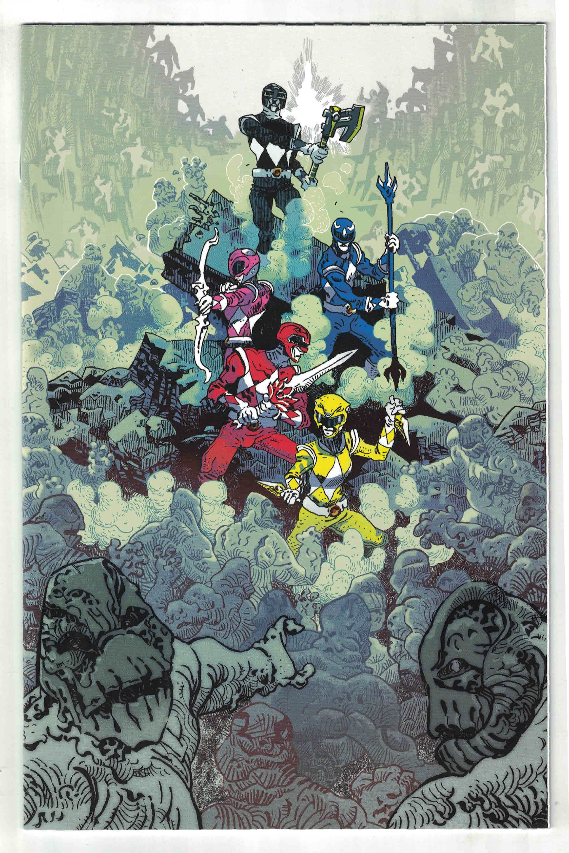 Mighty Morphin Power Rangers #11 Trakhanov Virgin Variant Kyle Higgins ...