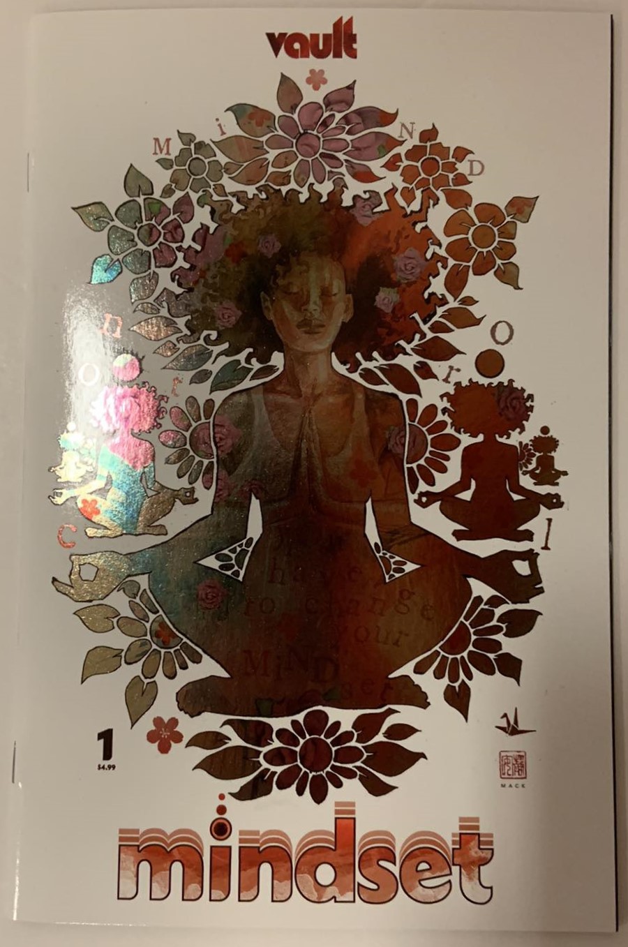 Mindset #1 1:100 David Mack Foil Variant Vault 2022 Zack Kaplan ...