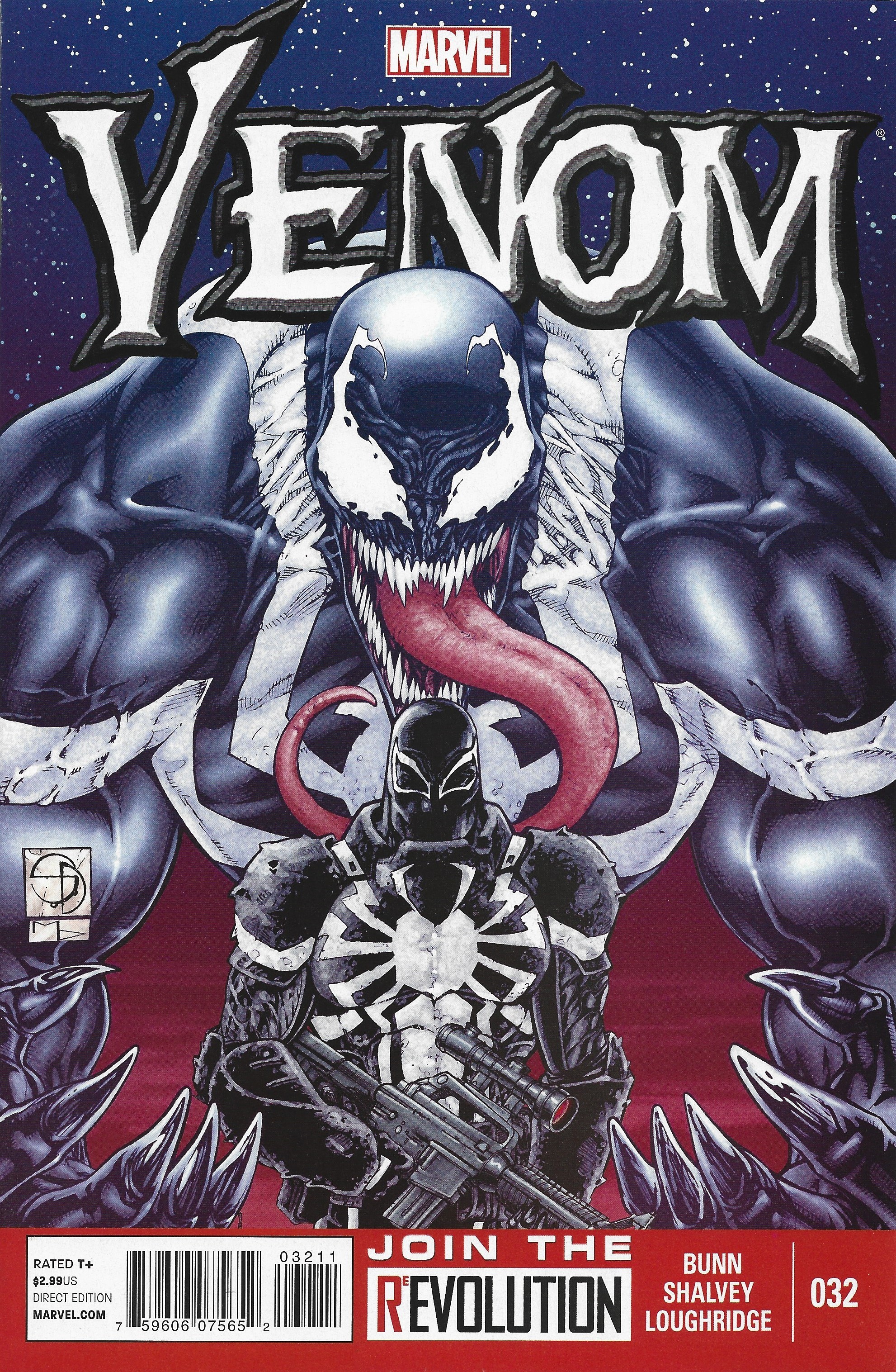 Venom #32 Davis Cvr A Bunn Shalvey Toxin Marvel 2011 – Ultimate Comics