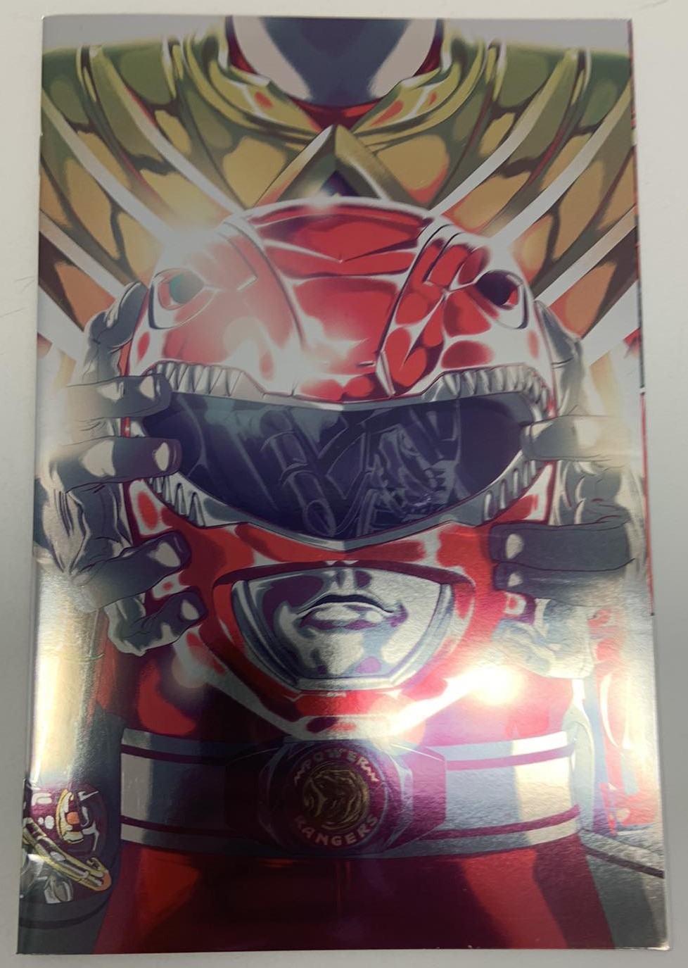 Mighty Morphin Power Rangers #46 Goni Montes Foil Variant Boom 2016 VF ...