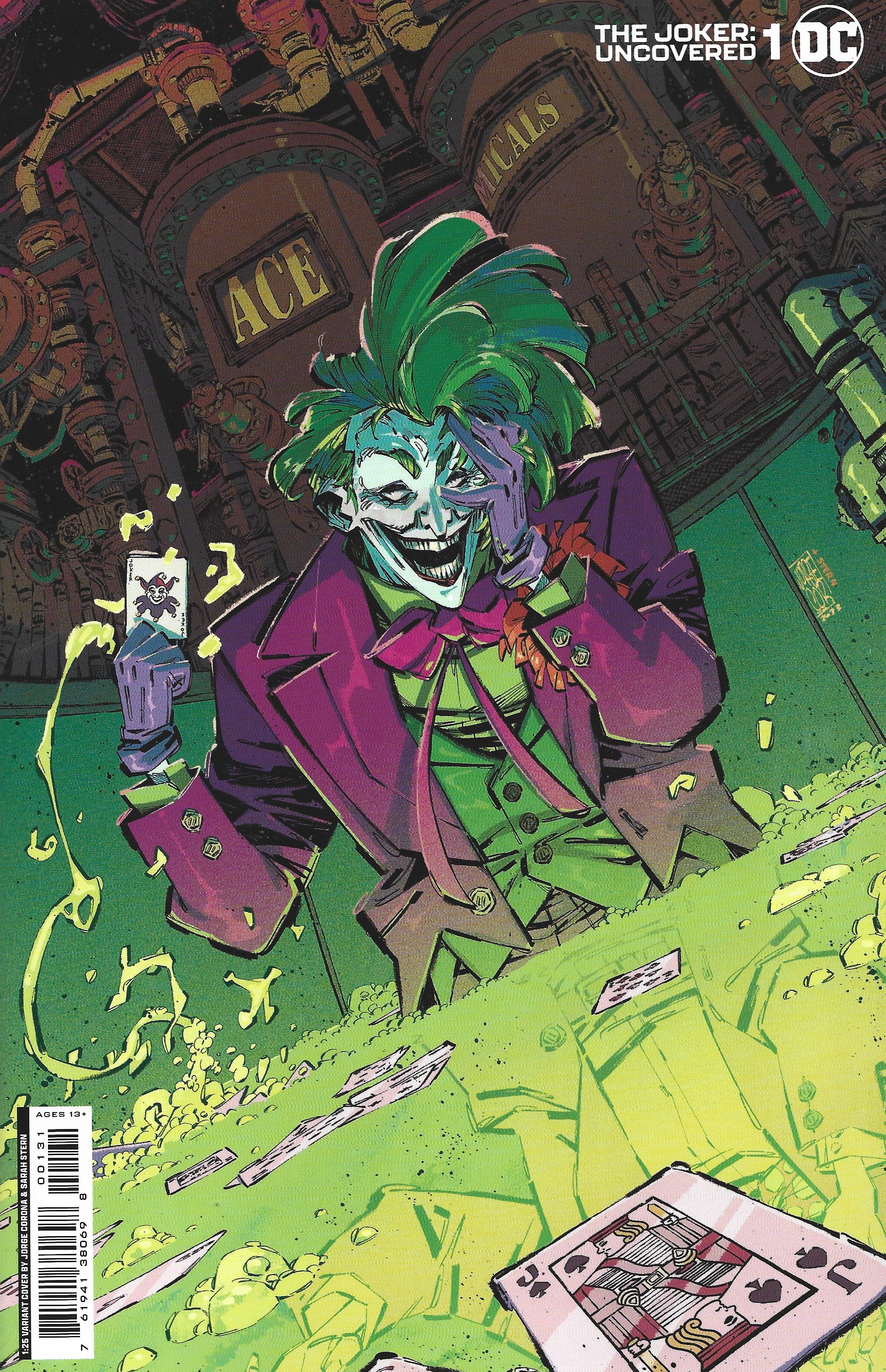 Joker Comic Art
